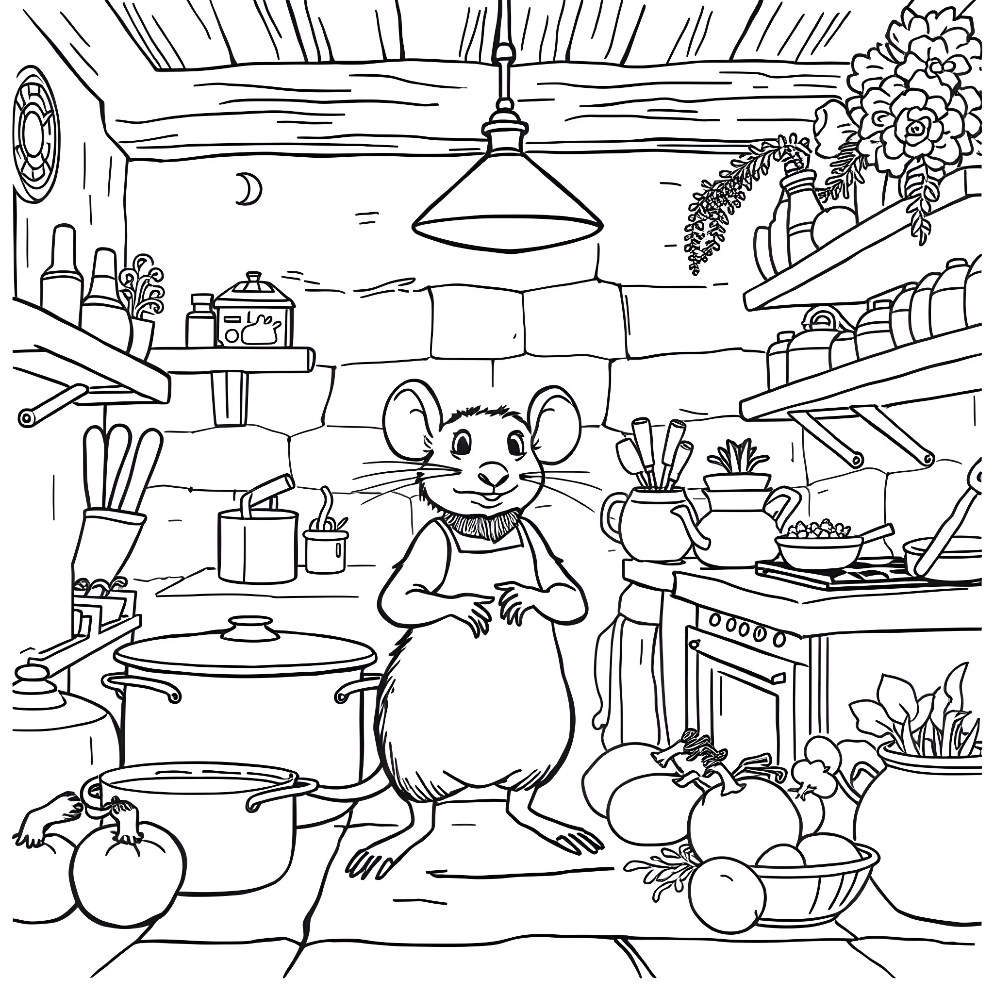 Best Remy Coloring Pages (Free Printable PDF)
