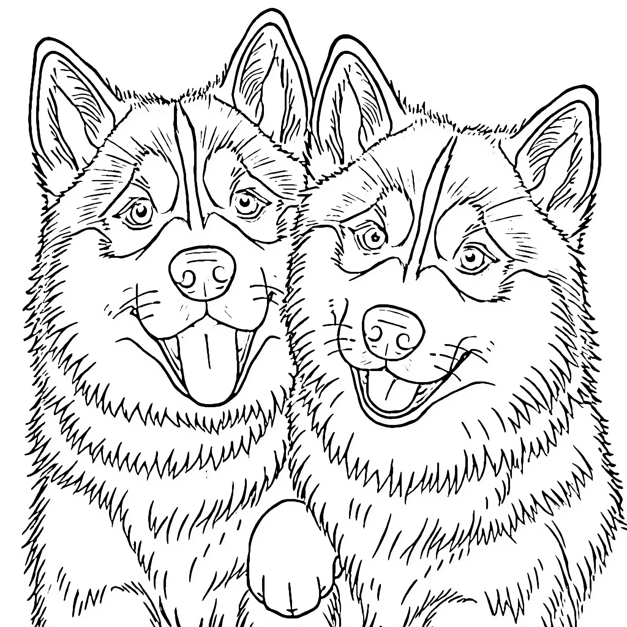 Best Husky Coloring Pages (Free Printable PDF)