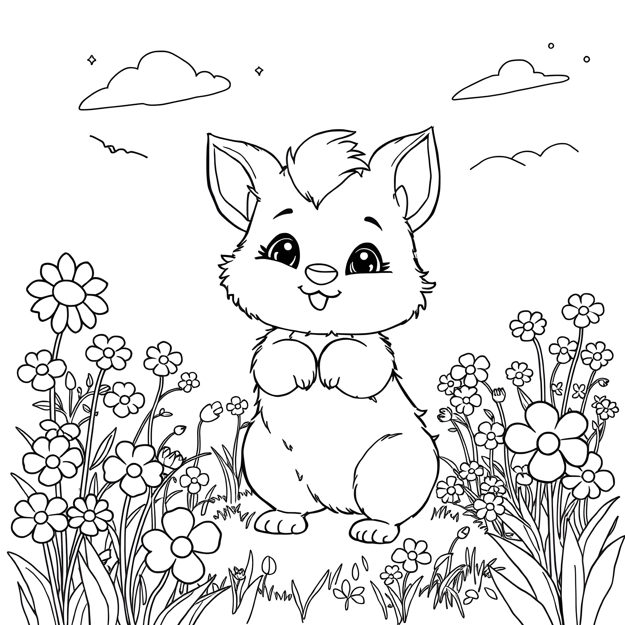 Best Furry Coloring Pages (Free Printable PDF)
