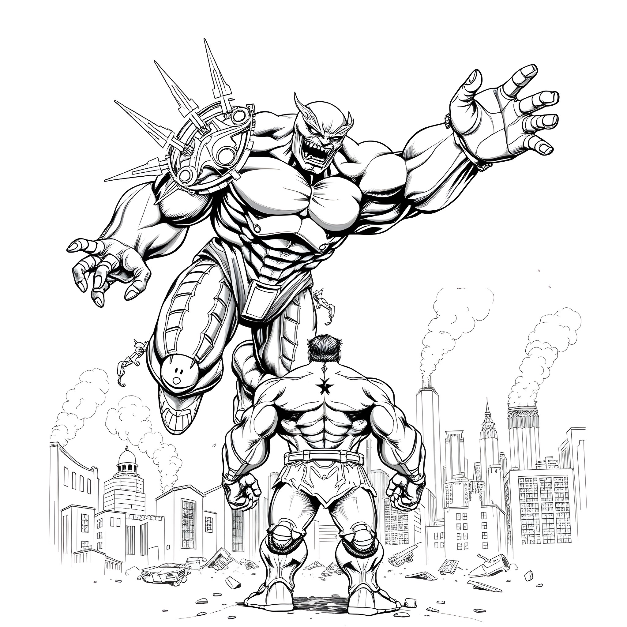 Best Abomination Coloring Pages (Free Printable PDF)