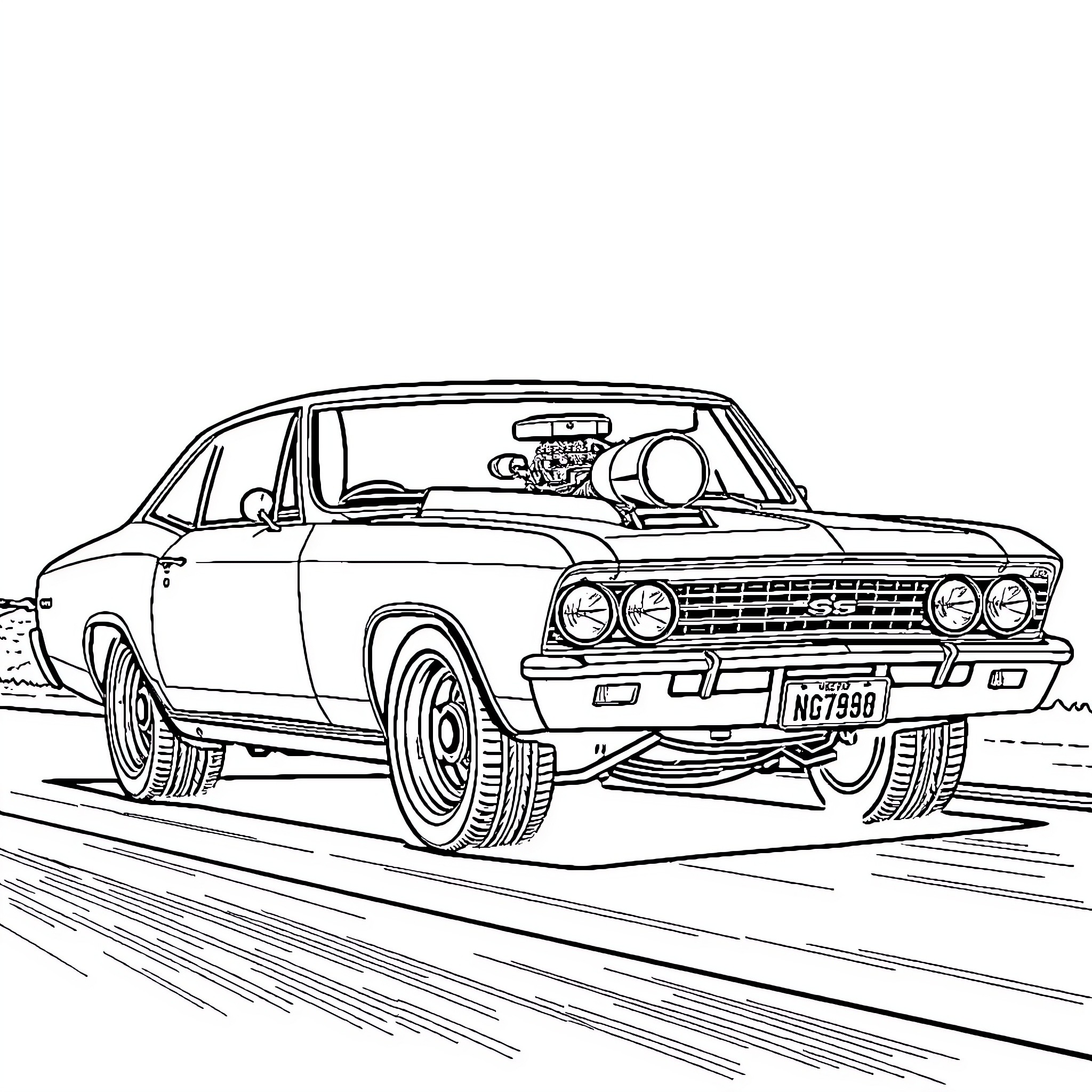 Best Chevelle Coloring Pages (Free Printable PDF)