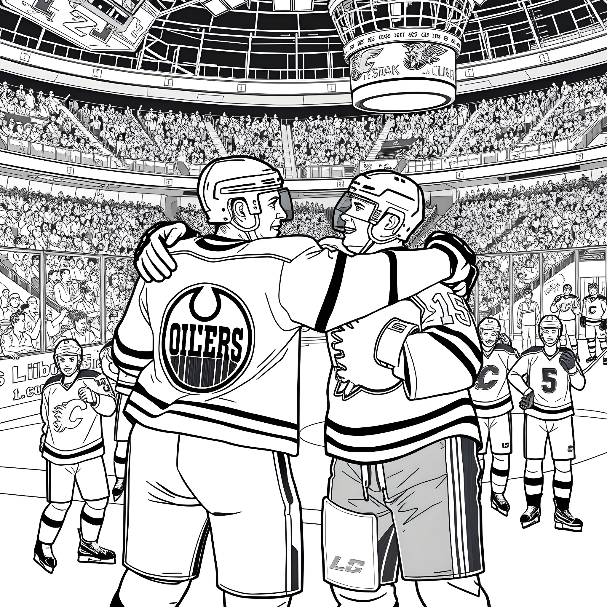 Best Edmonton Oilers Coloring Pages (Free Printable PDF)