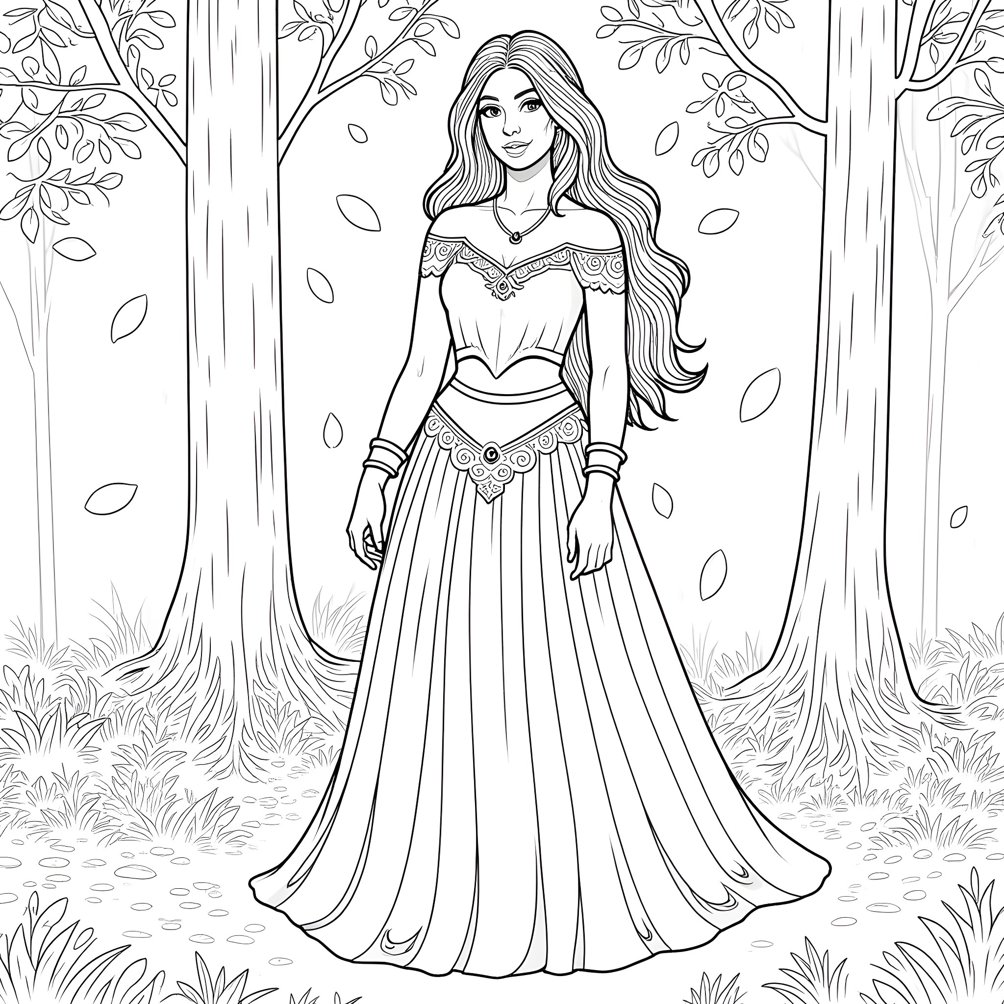 Best Goddess Coloring Pages (Free Printable PDF)