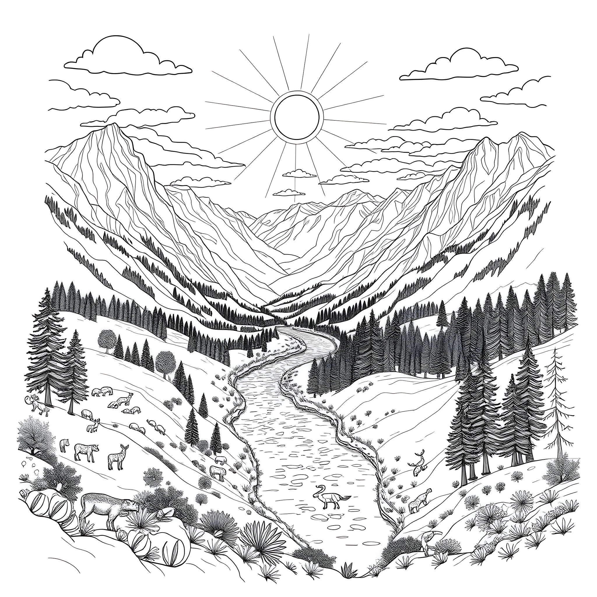 Best Rock Coloring Pages (Free Printable PDF)