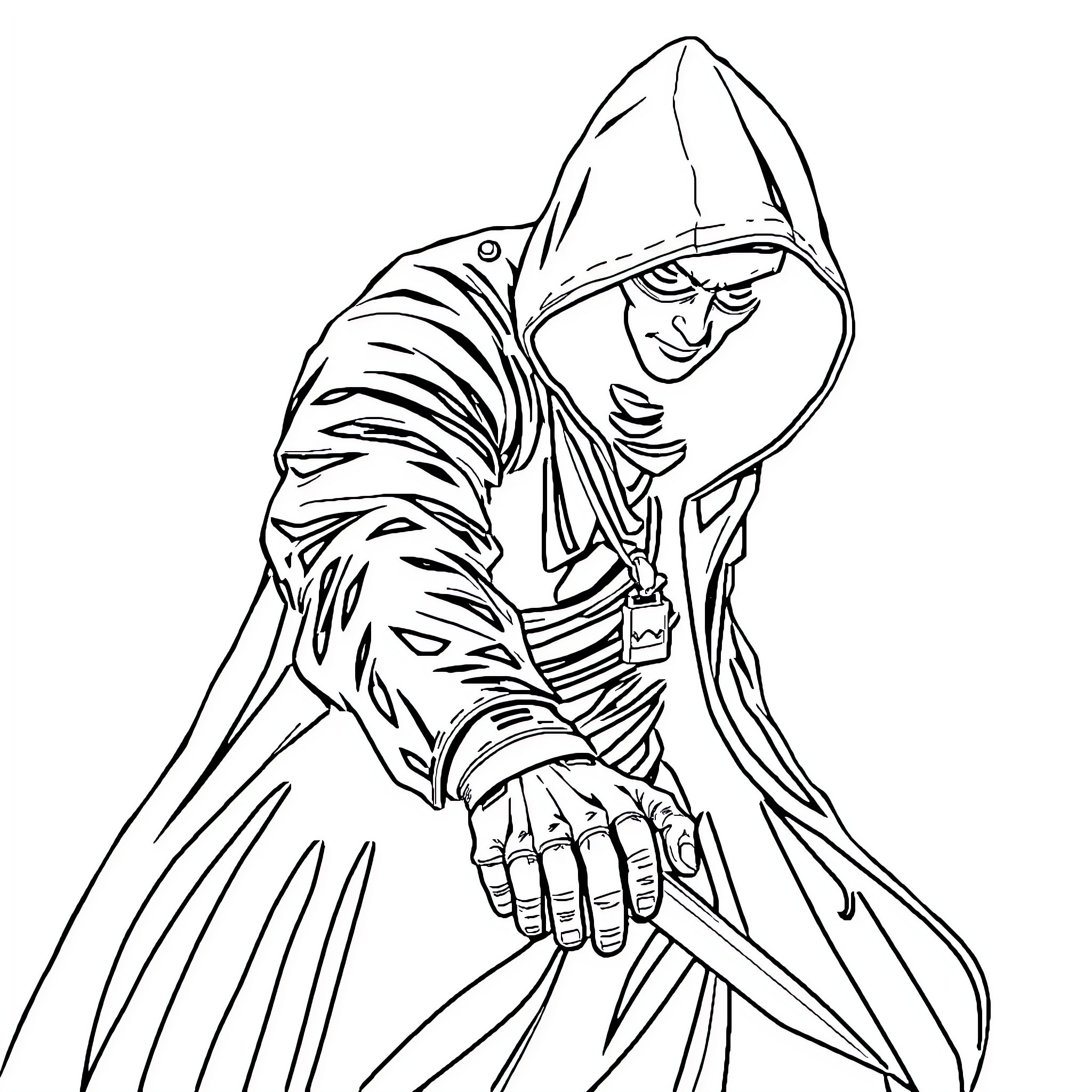 Best Assassin Coloring Pages (Free Printable PDF)