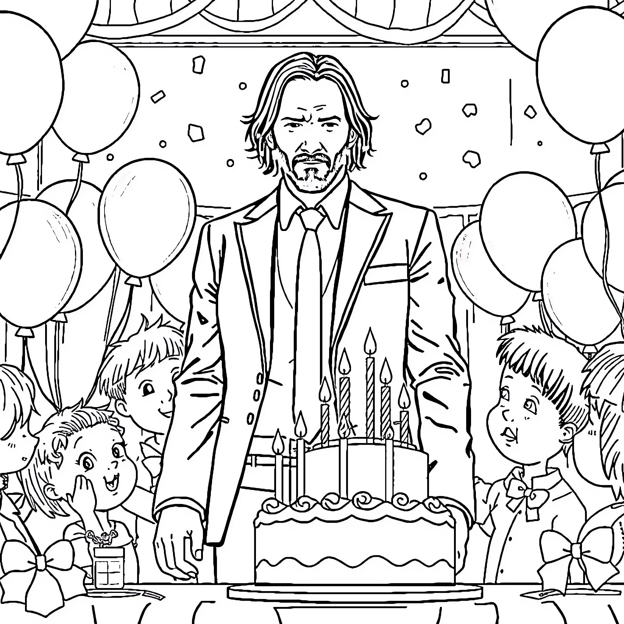 Best John Wick Coloring Pages (Free Printable PDF)