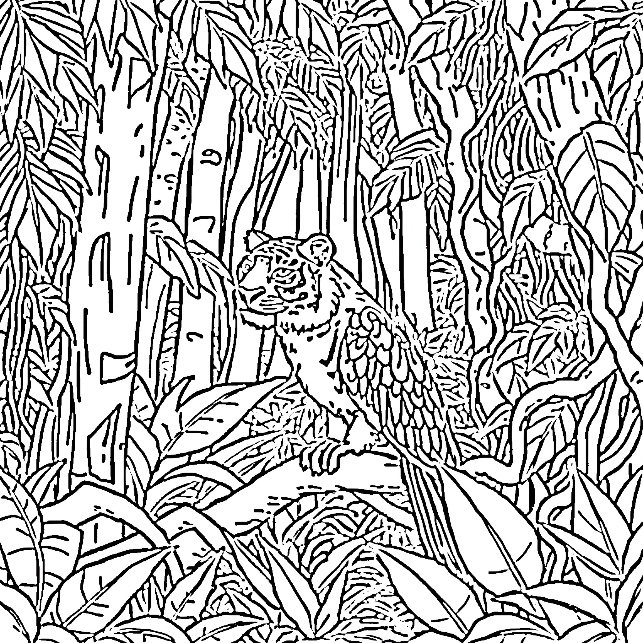 2 Best Jungle Animal Coloring Pages (Free Printable PDFs)