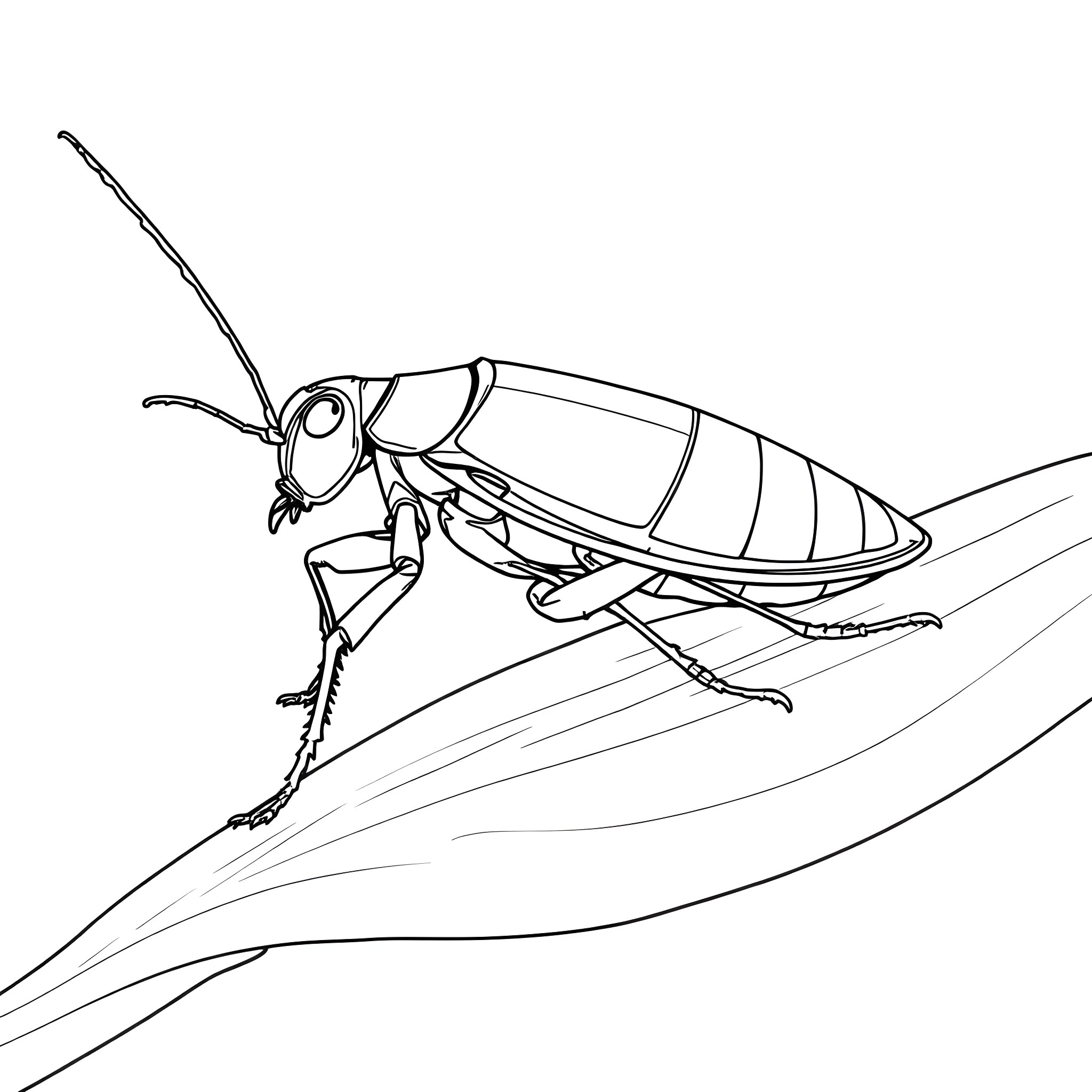 54 Best Cockroach Coloring Pages (Free Printable PDFs)