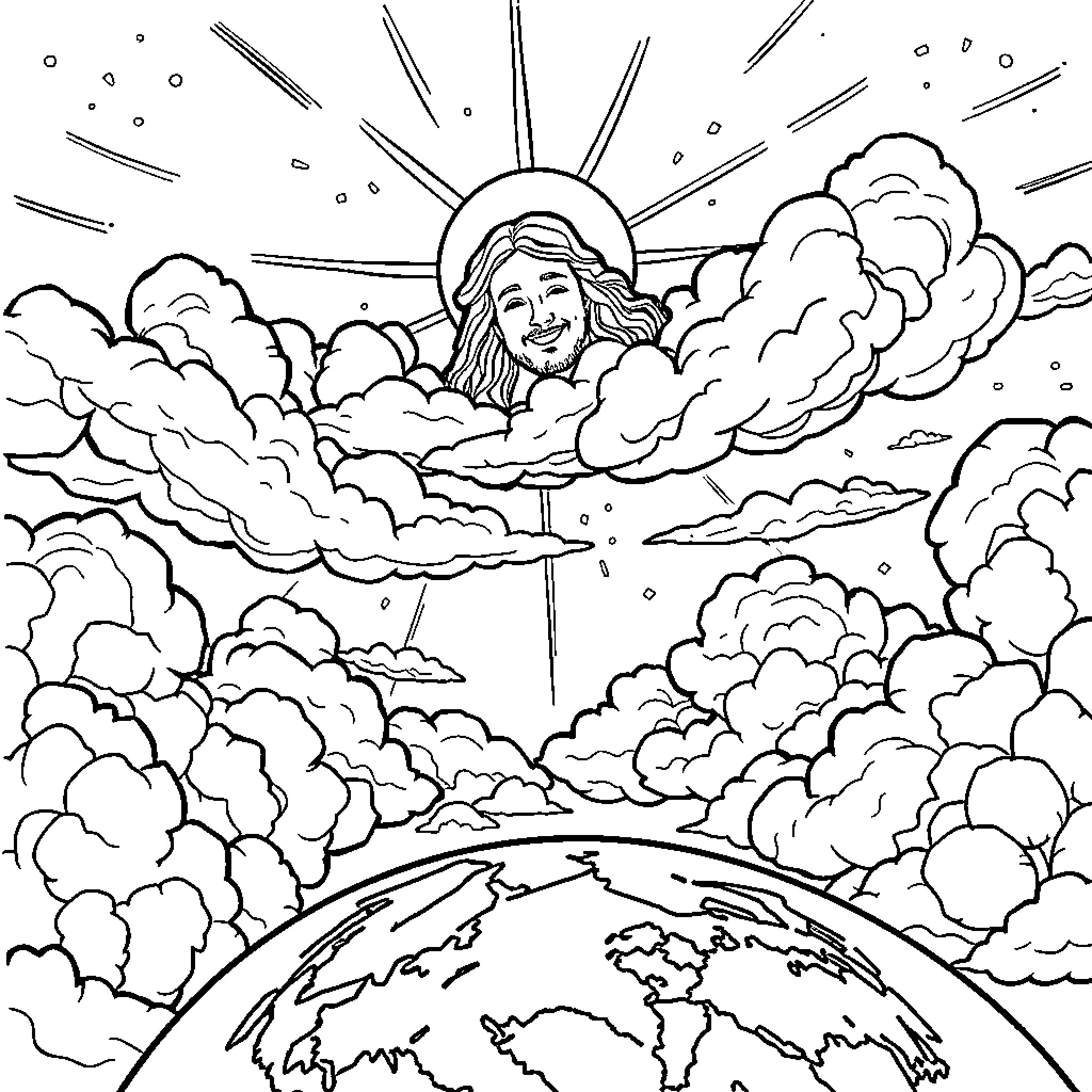 Best Jesus Coloring Pages (Free Printable PDF)
