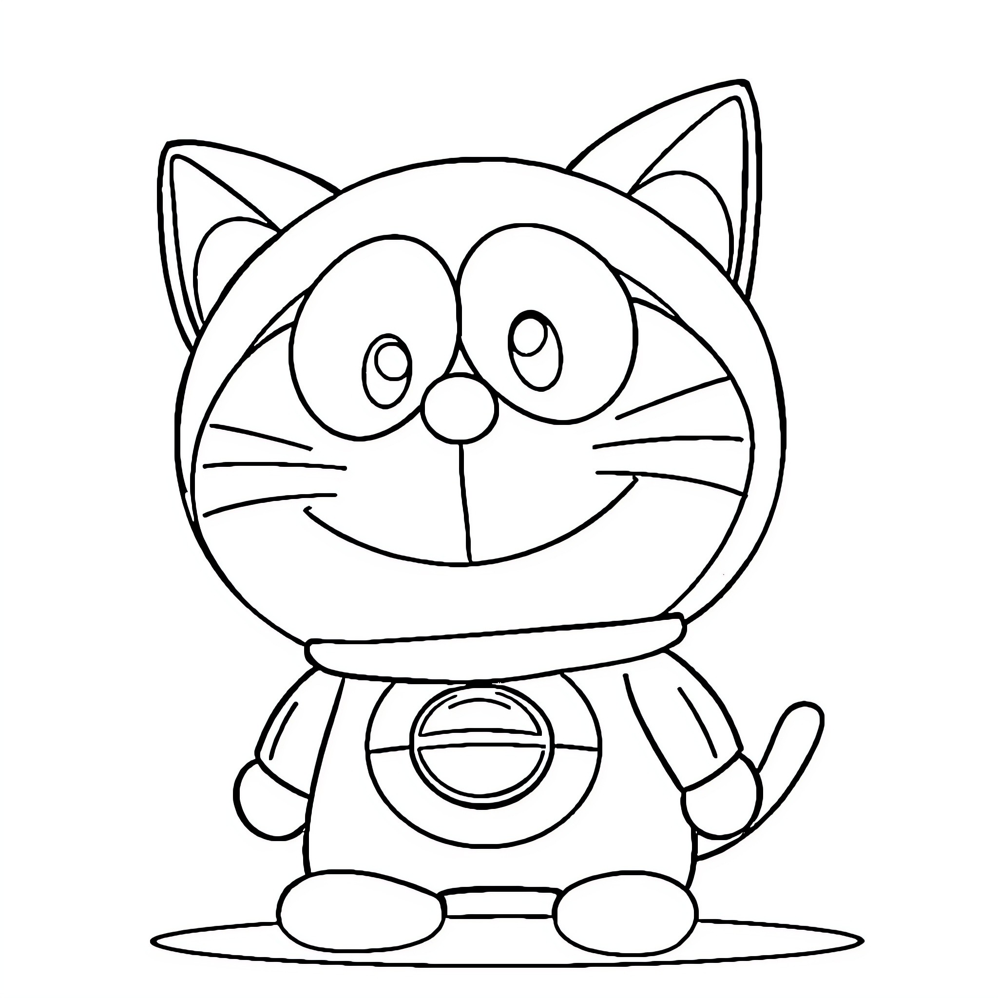 Best Doraemon Coloring Pages (Free Printable PDF)