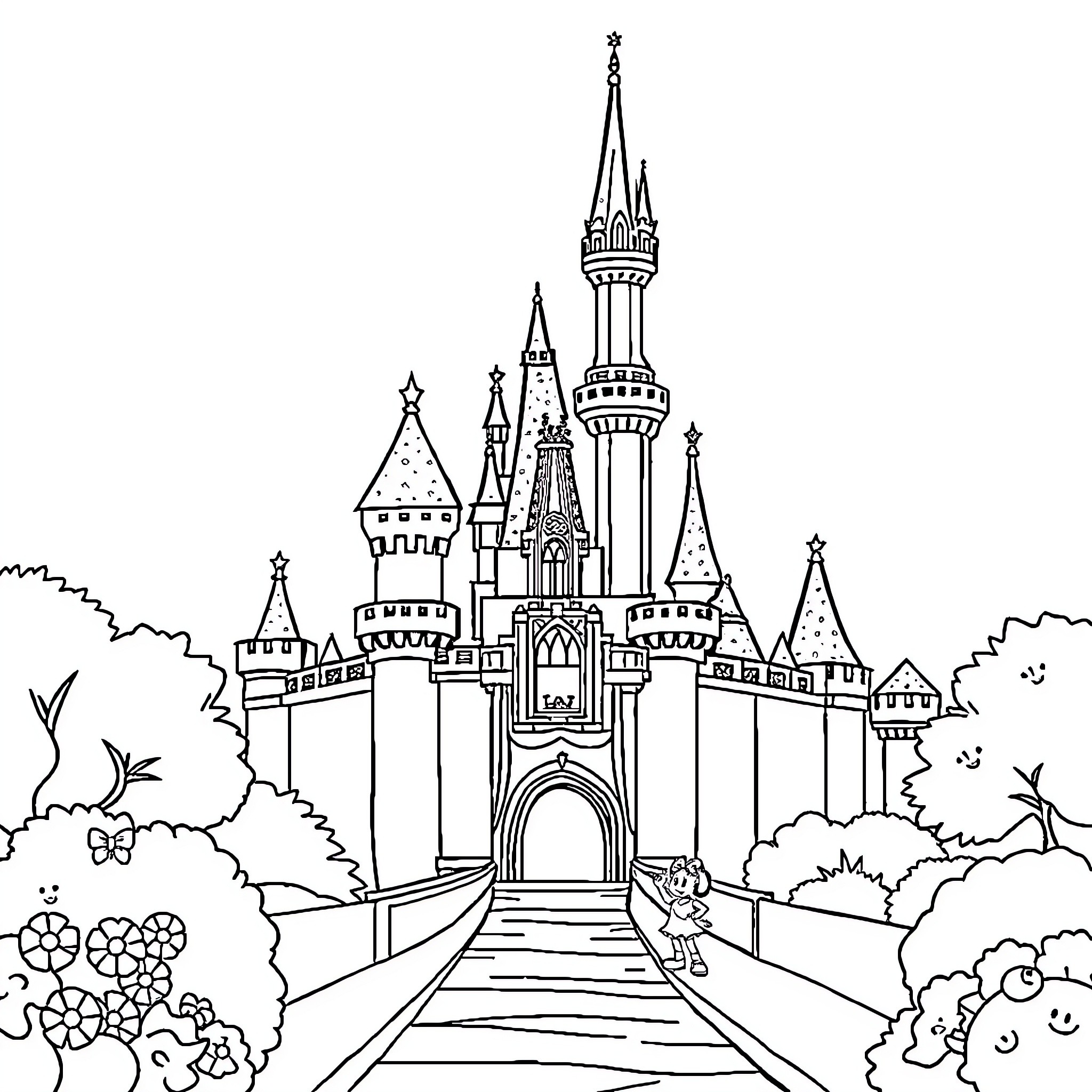 Best Disney Coloring Pages (Free Printable PDF)