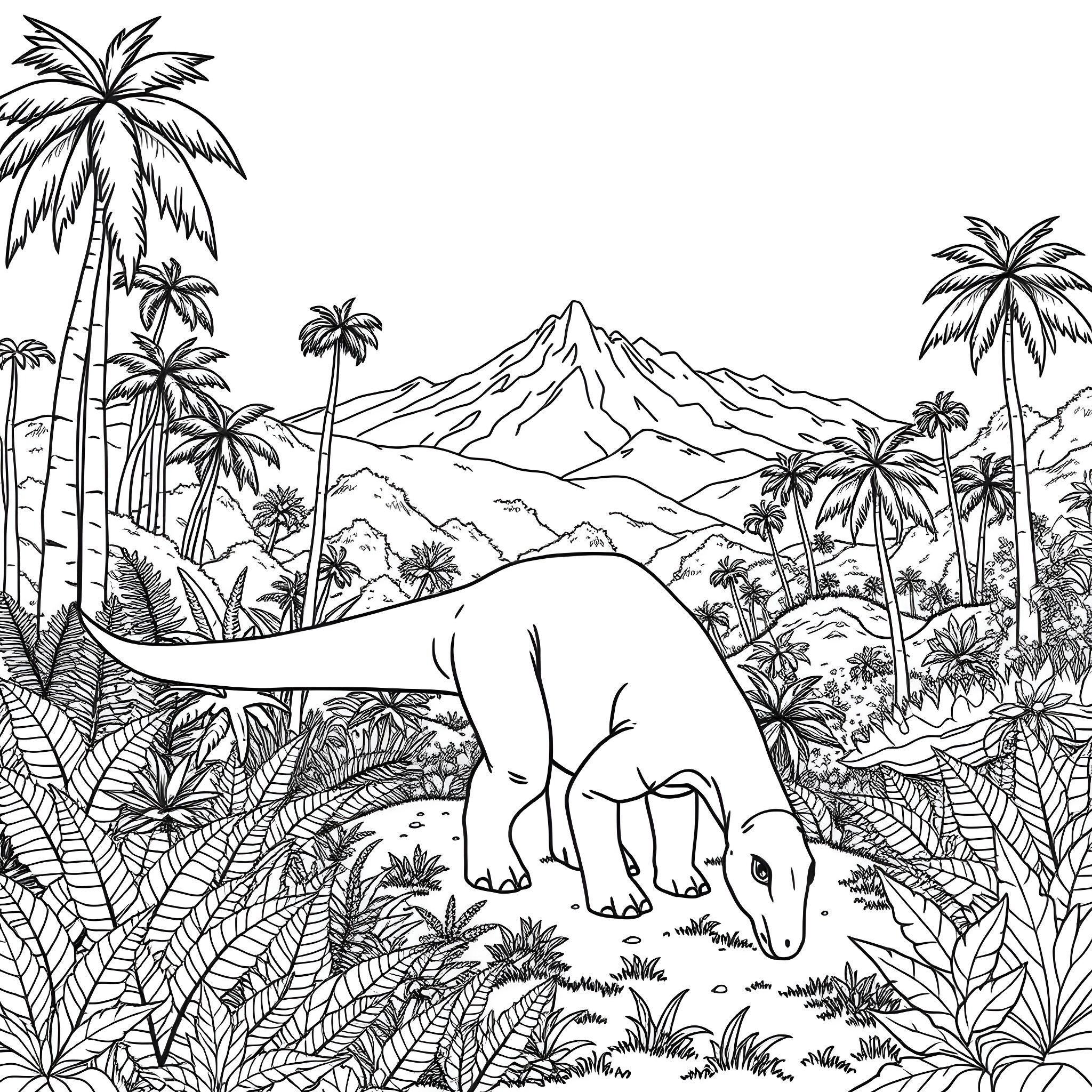 4 Best Saurus Coloring Pages (Free Printable PDFs)