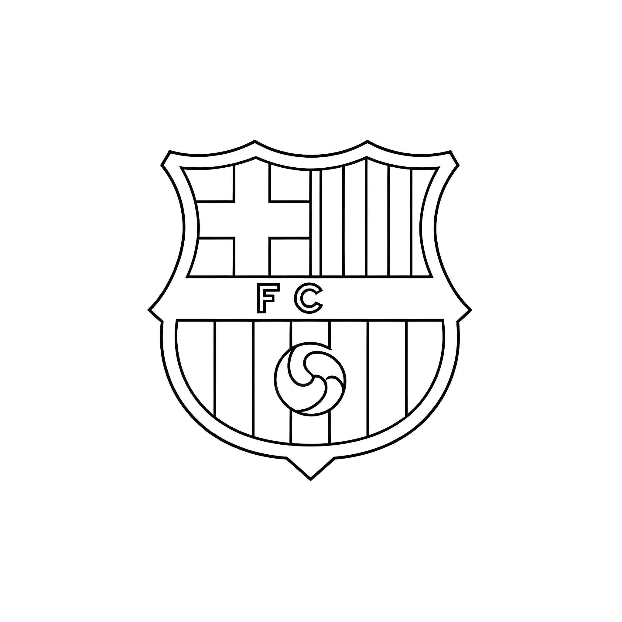 Best Fc Barcelona Coloring Pages (Free Printable PDF)