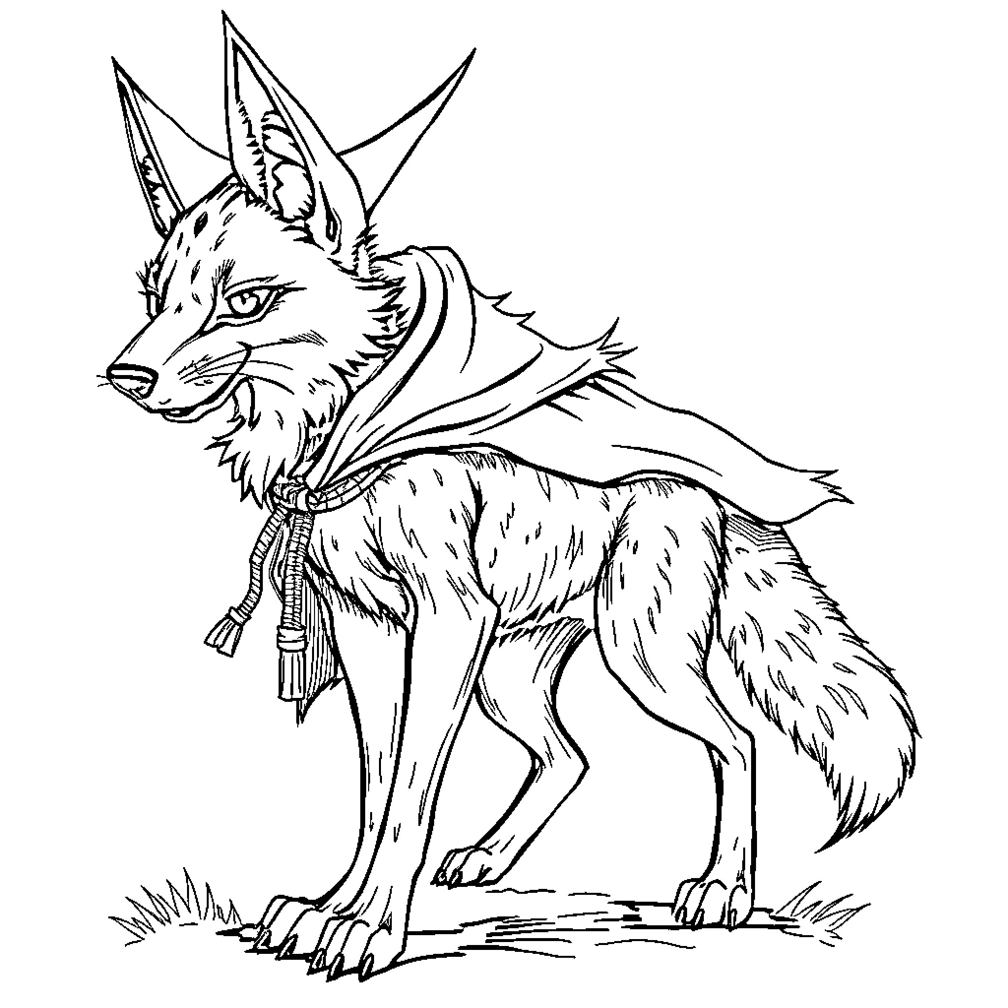 Best Jackal Coloring Pages (Free Printable PDF)