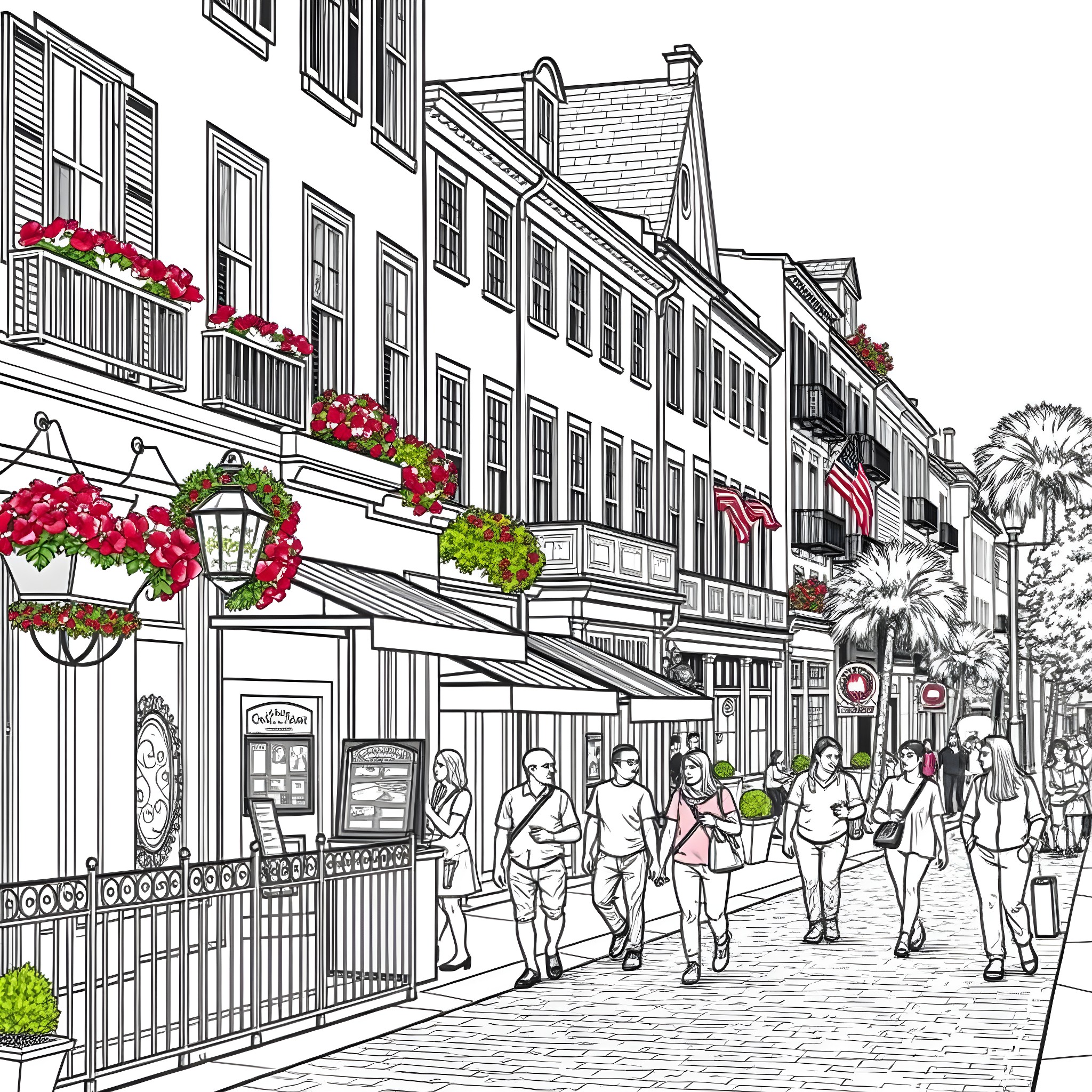 Best Charleston Coloring Pages (Free Printable PDF)
