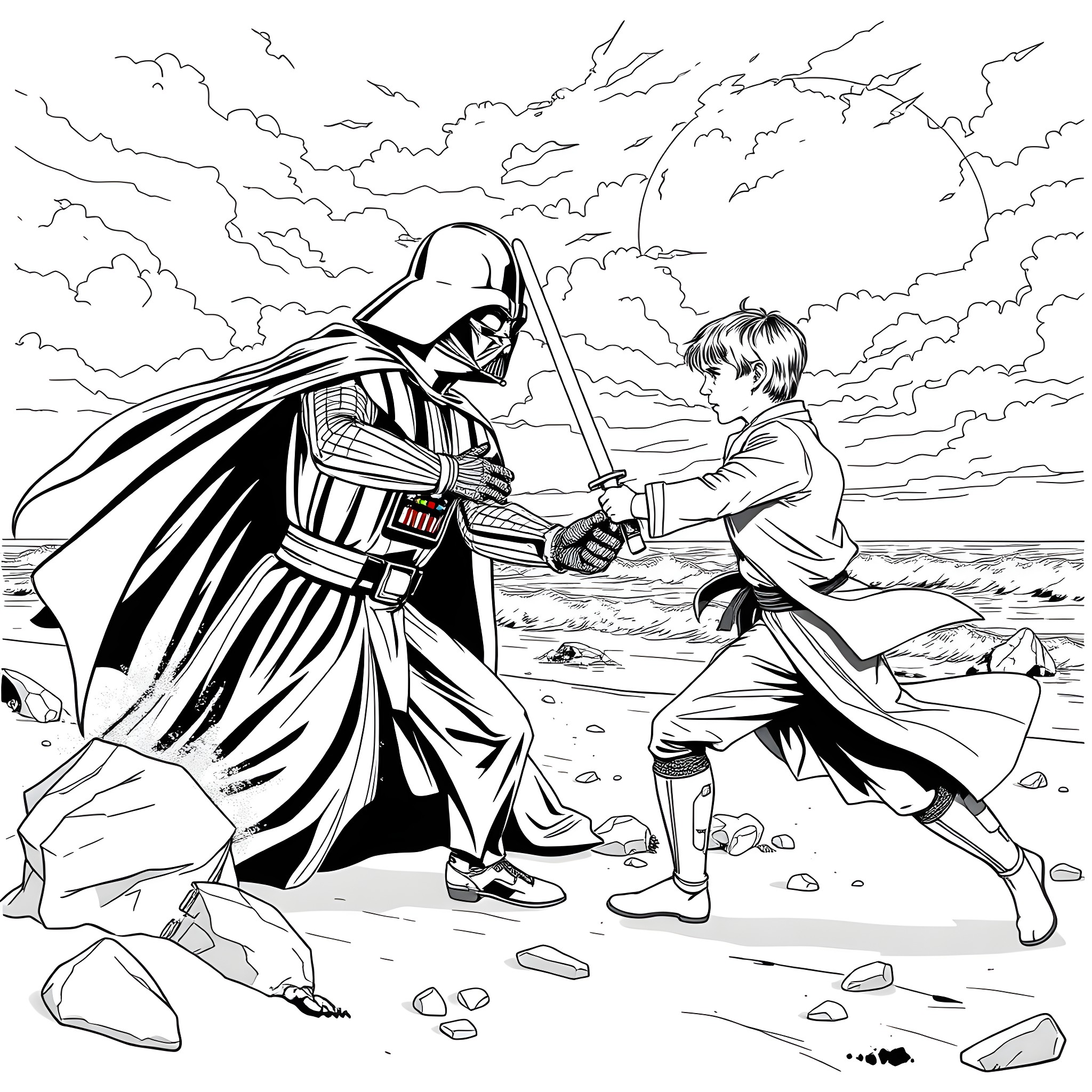 Best Darth Vader Coloring Pages (Free Printable PDF)
