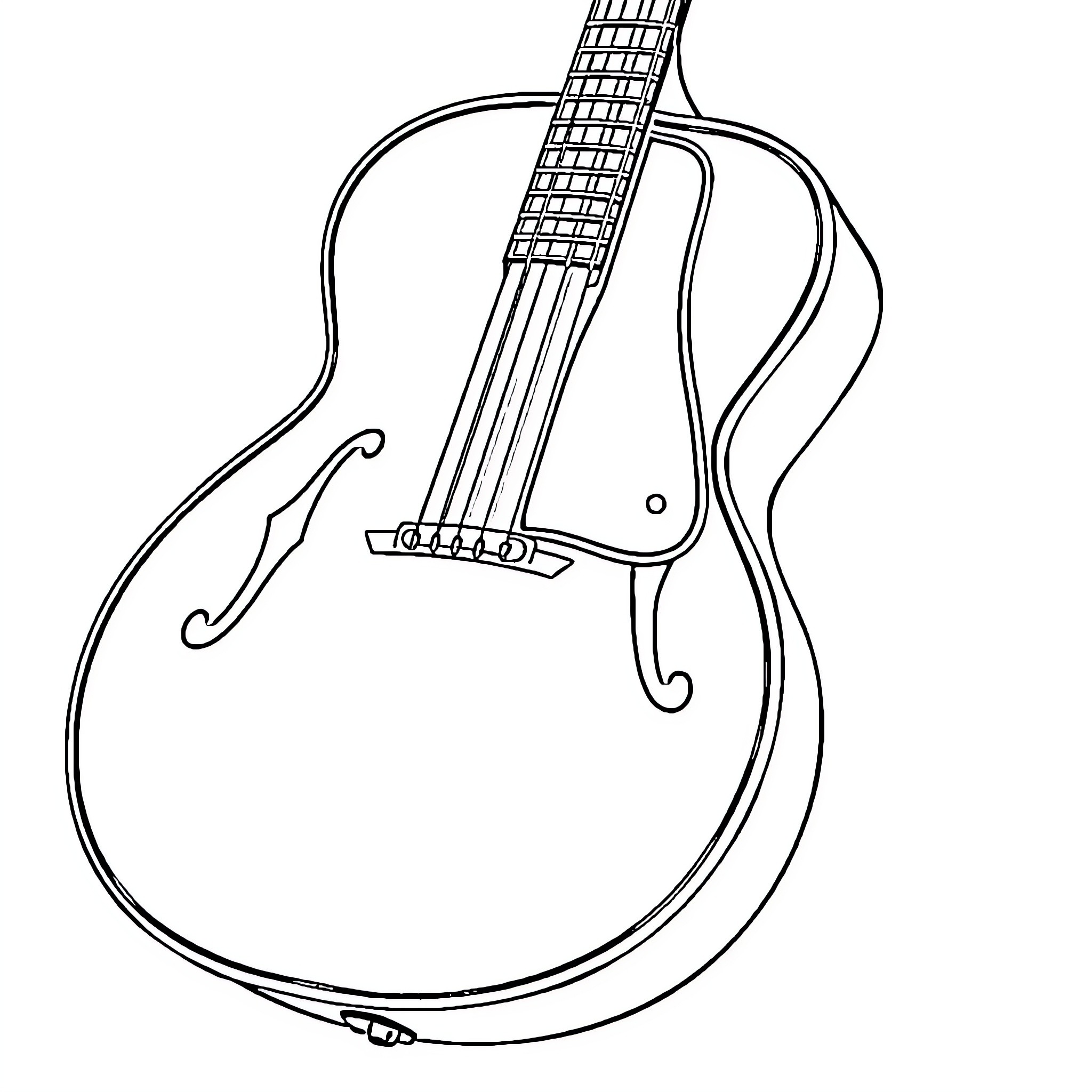 54 Best Guitar Coloring Pages (Free Printable PDFs)