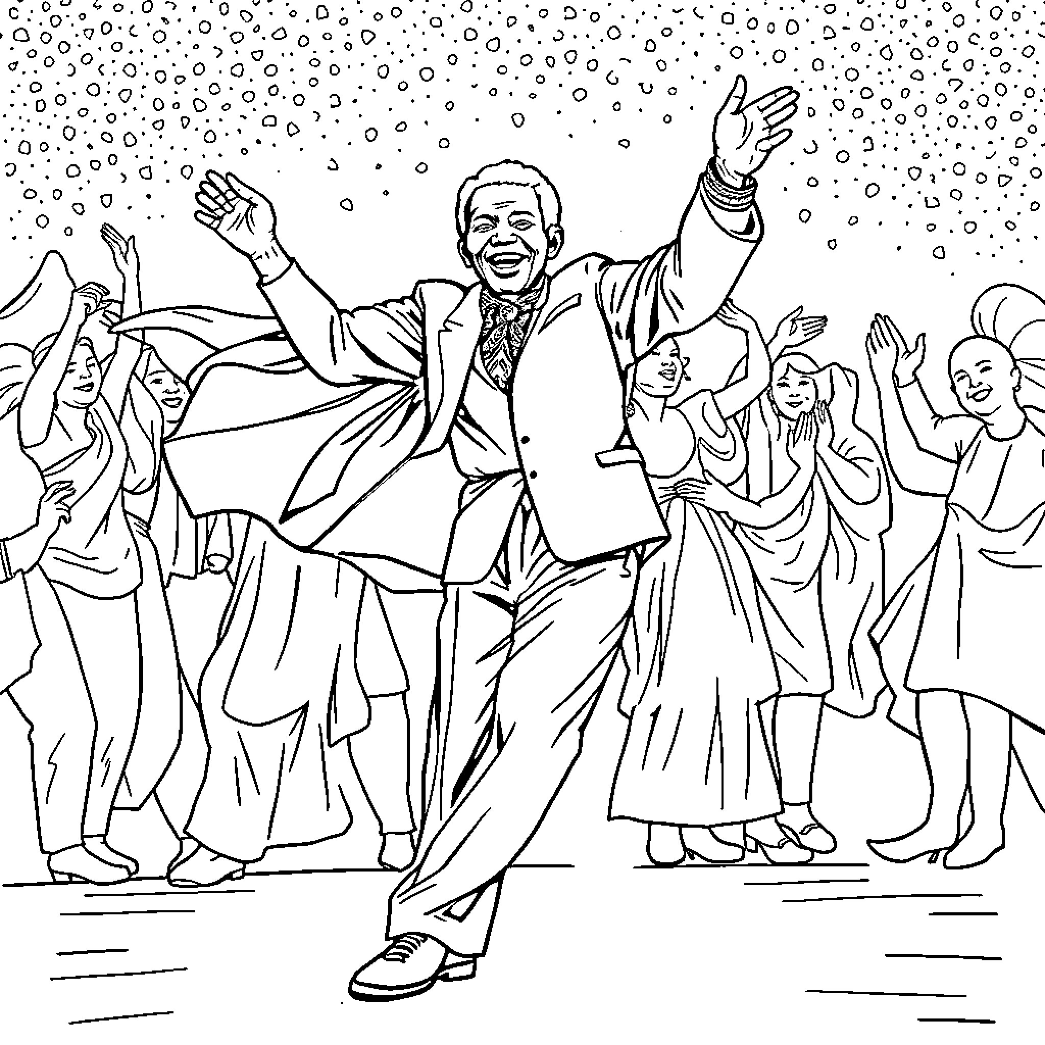 Best Mandela Coloring Pages (Free Printable PDF)
