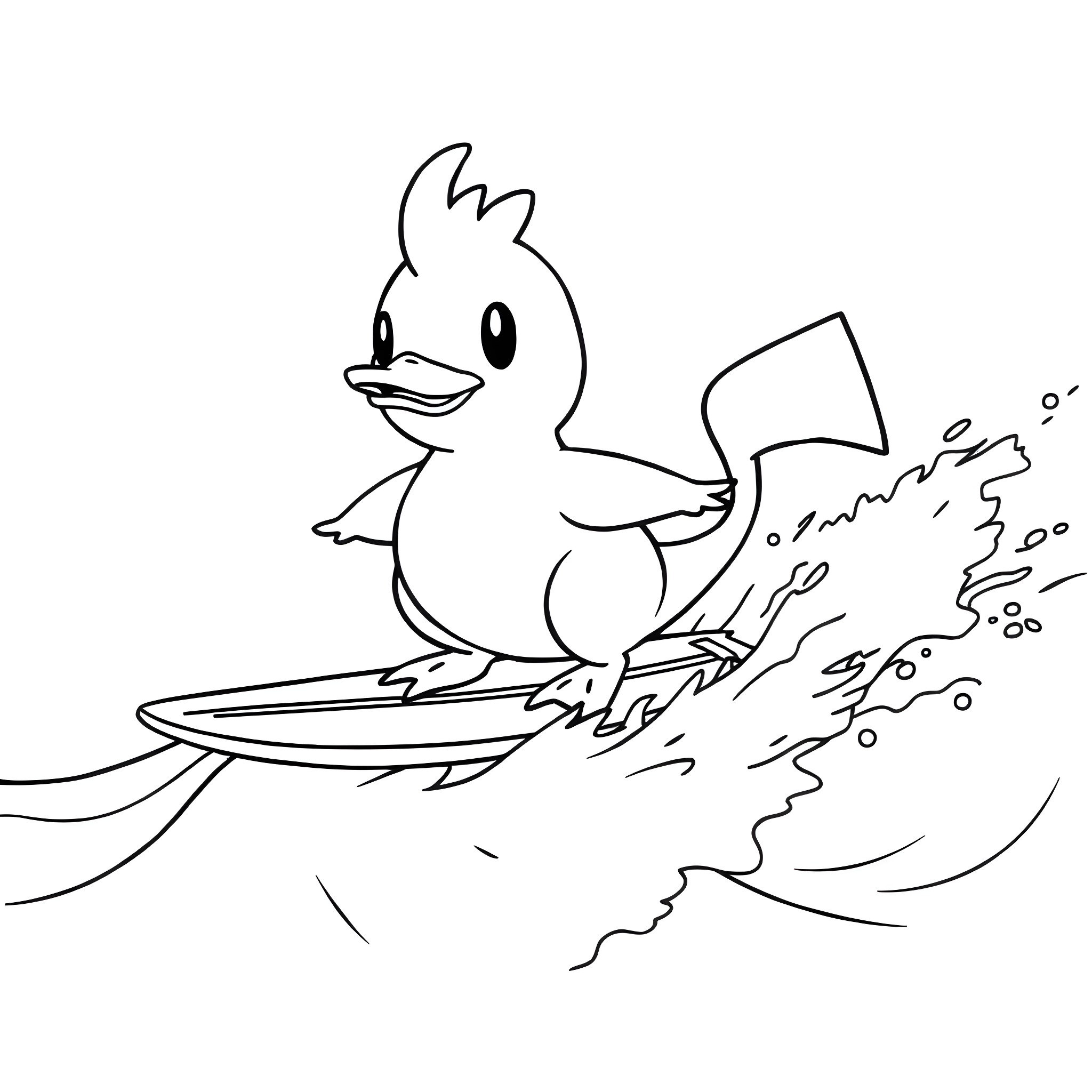 2 Best Psyduck Coloring Pages (Free Printable PDFs)