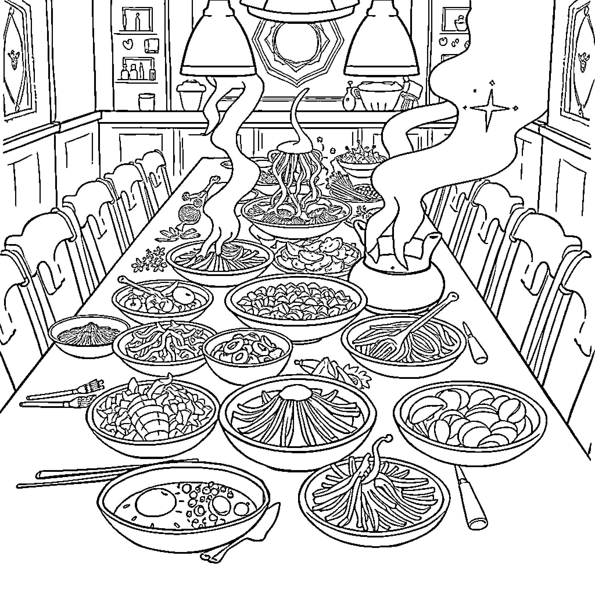 Best Food Coloring Pages (Free Printable PDF)