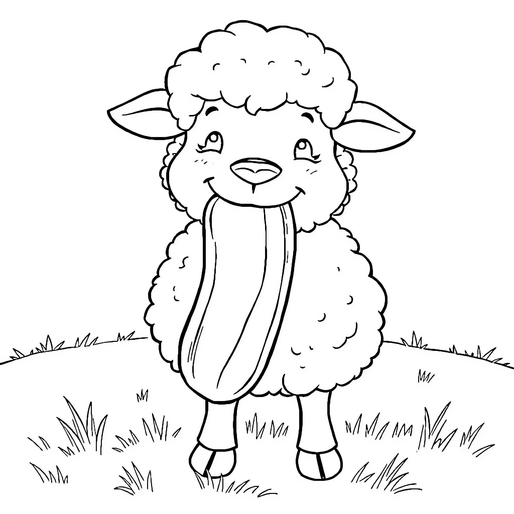 116 Best Sheep Coloring Pages (Free Printable PDFs)
