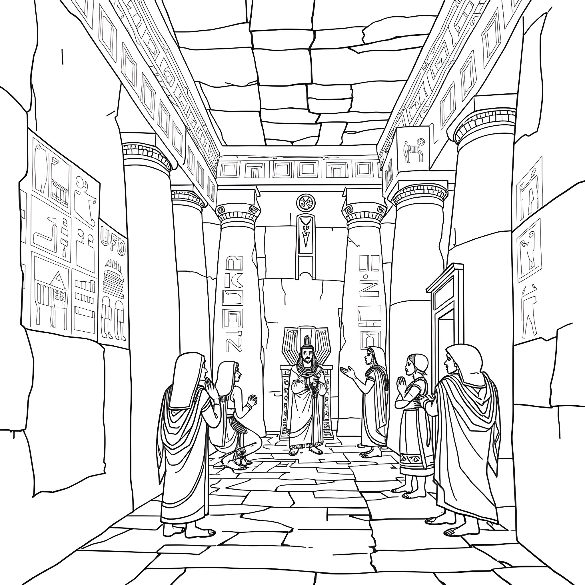 Best Temple Coloring Pages (Free Printable PDF)