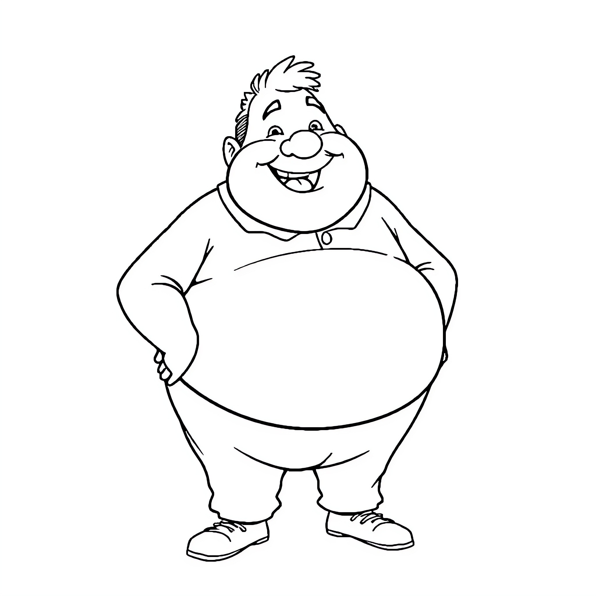 Best Portly Coloring Pages (Free Printable PDF)