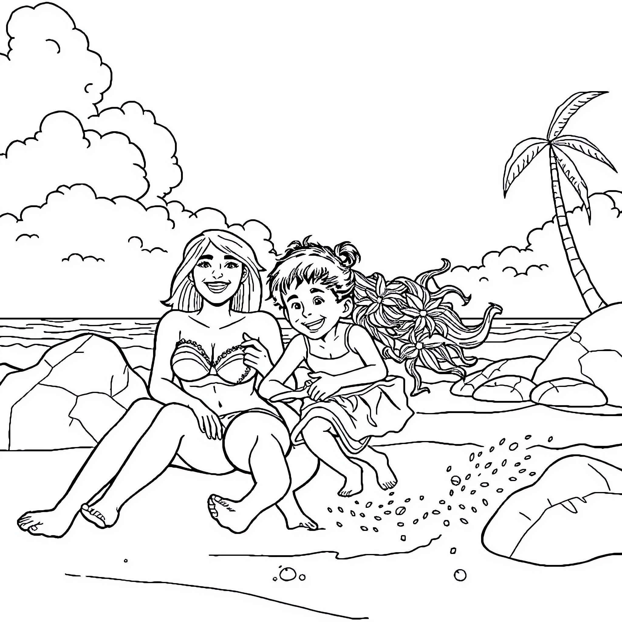 Best Sister Coloring Pages (Free Printable PDF)