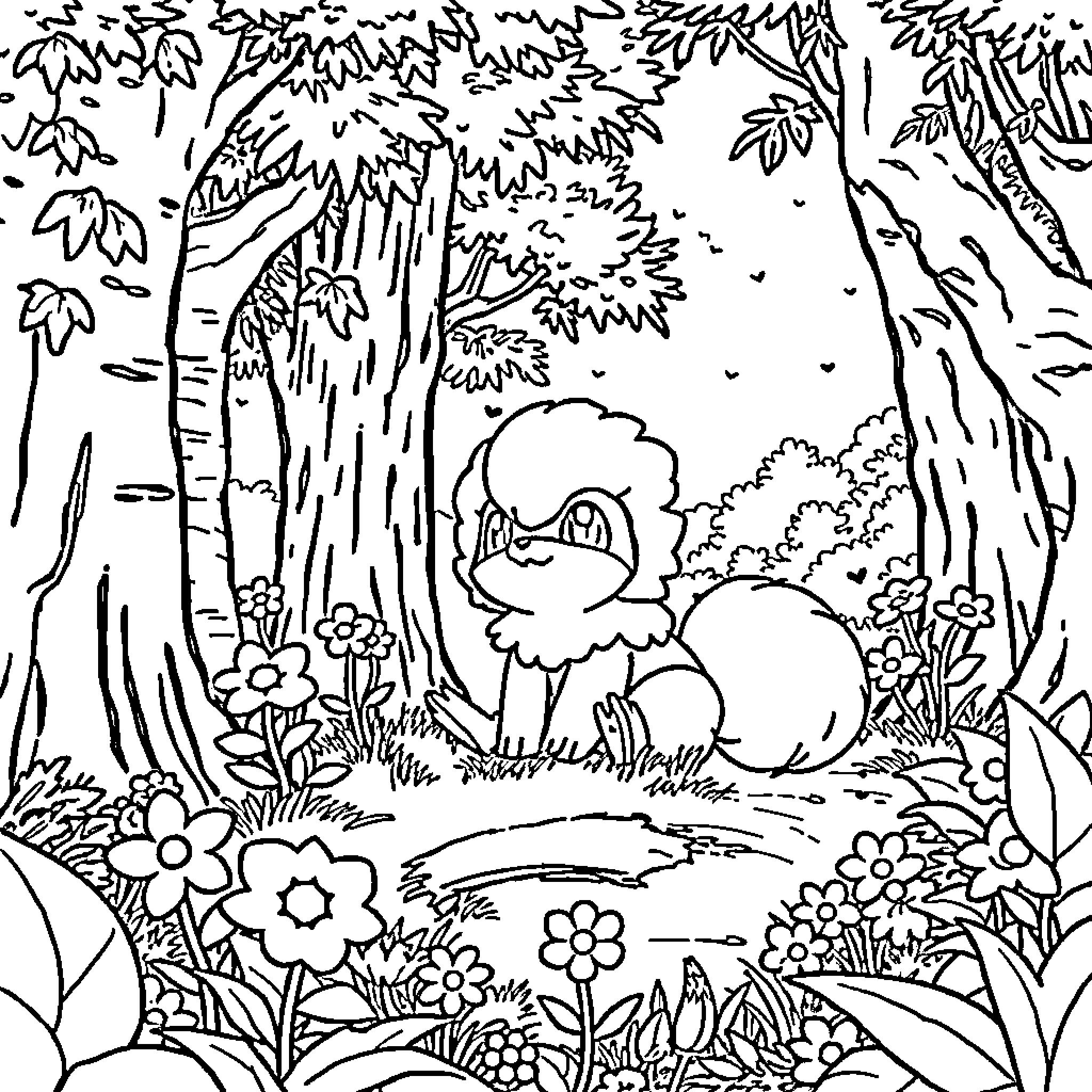 Best Furfrou Coloring Pages (Free Printable PDF)
