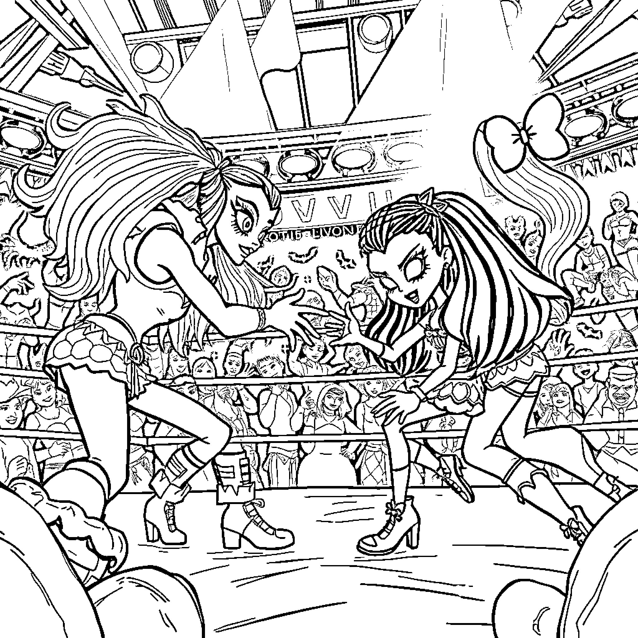 Best Monster High Coloring Pages (Free Printable PDF)