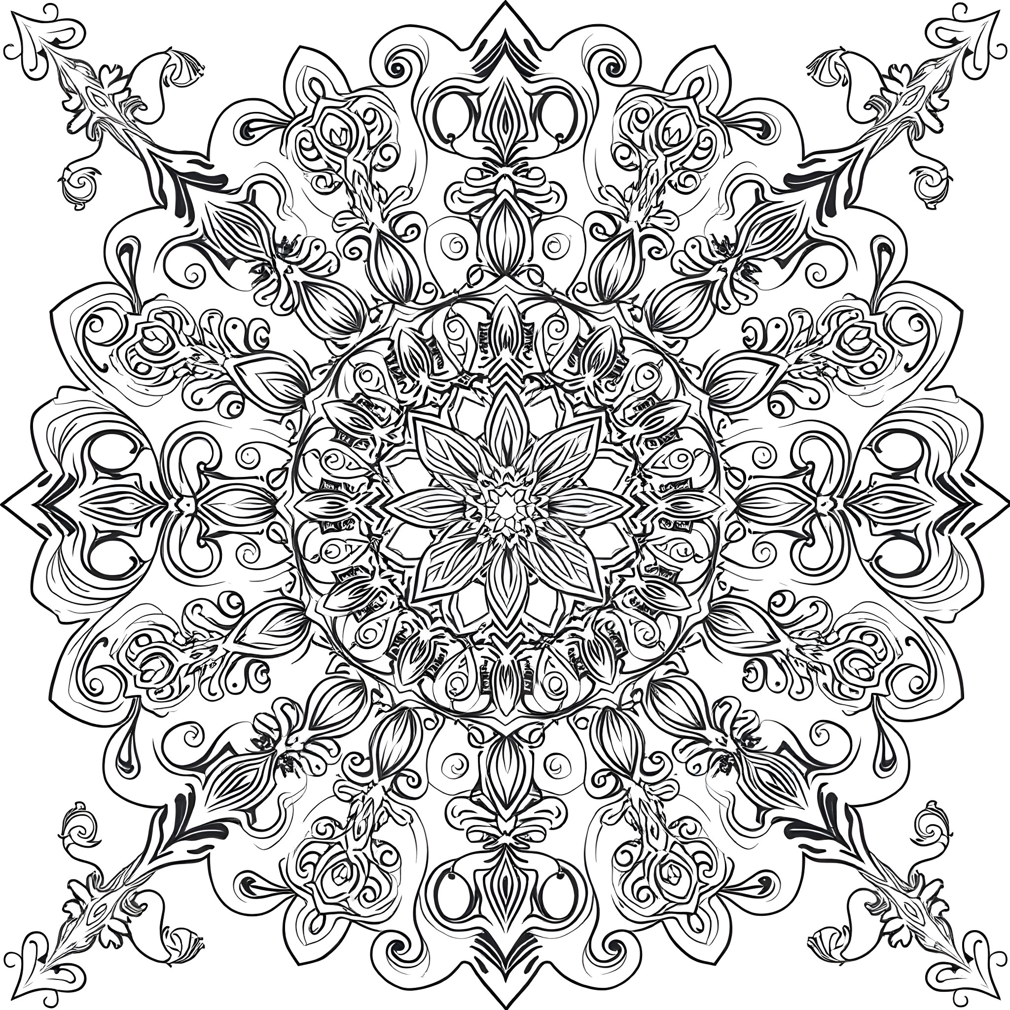 Best Arabesque Coloring Pages (Free Printable PDF)