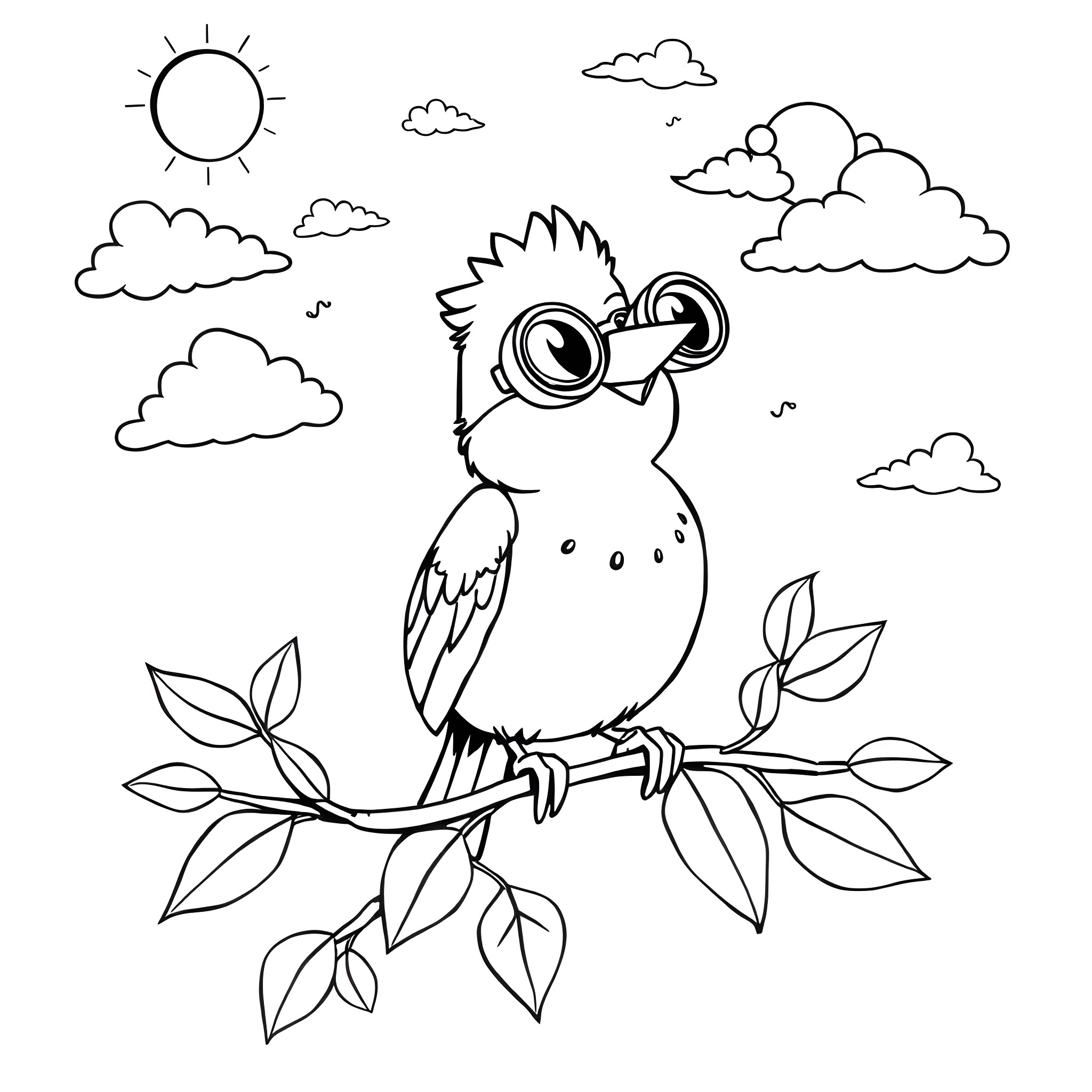 Best Bird Coloring Pages (Free Printable PDF)