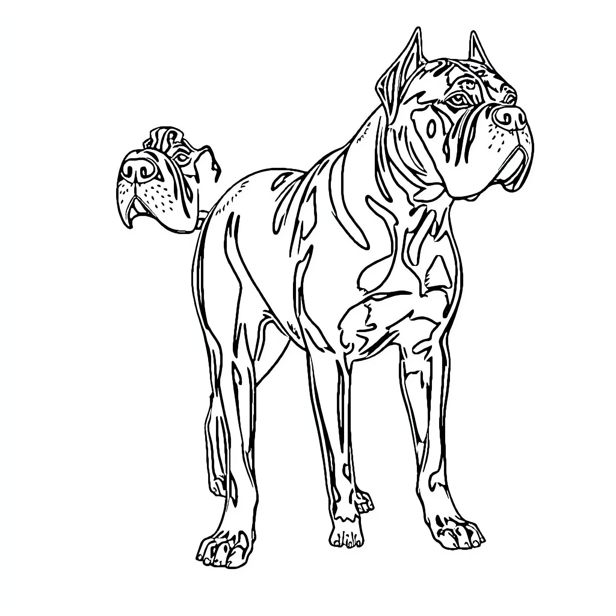 Best Cane Corso Coloring Pages (Free Printable PDF)