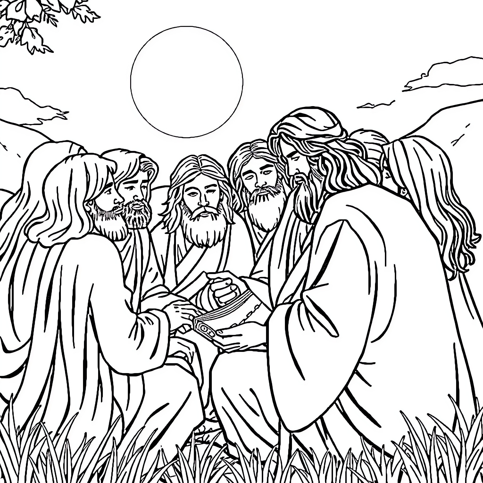 Best Disciple Coloring Pages (Free Printable PDF)