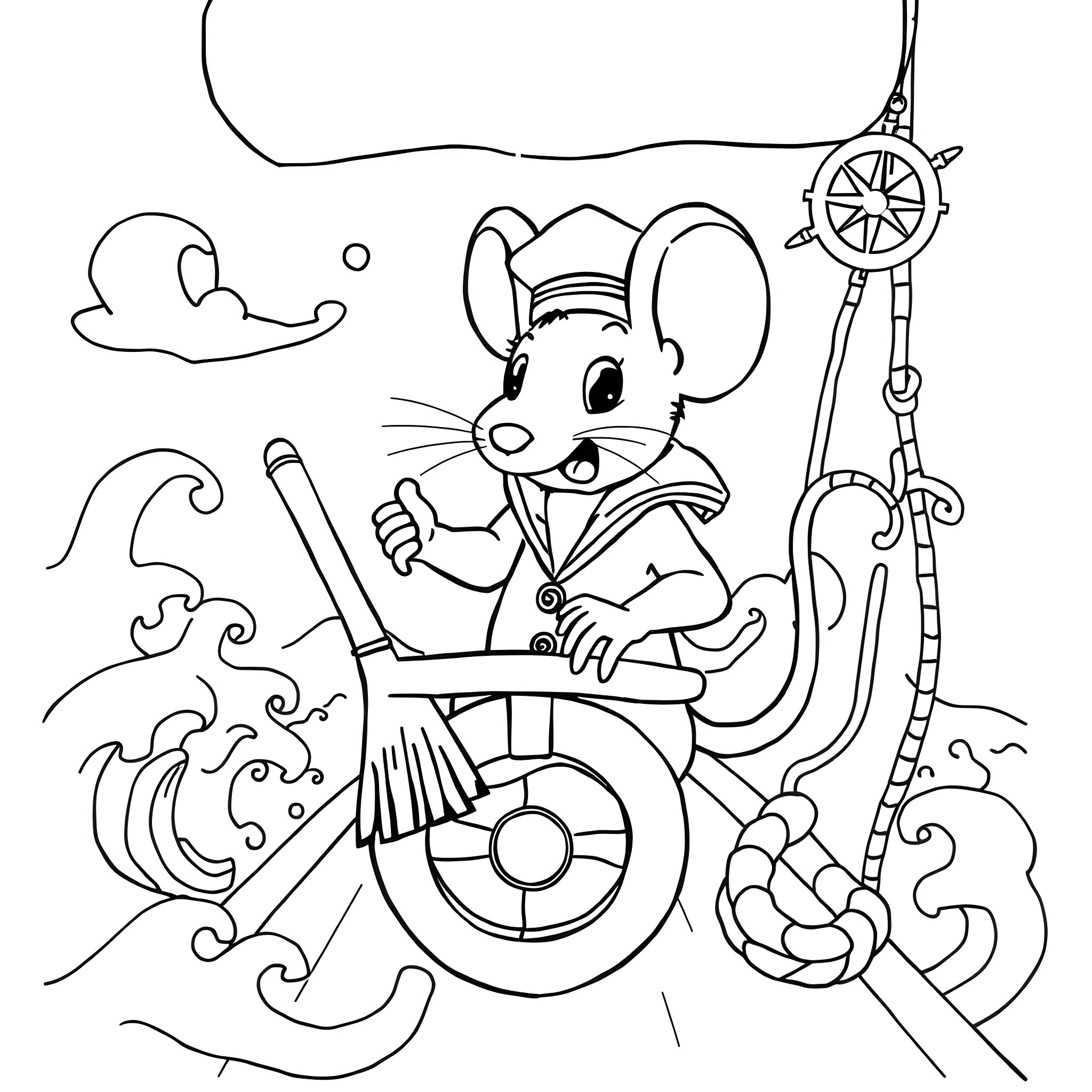 98 Best Mouse Coloring Pages (Free Printable PDFs)