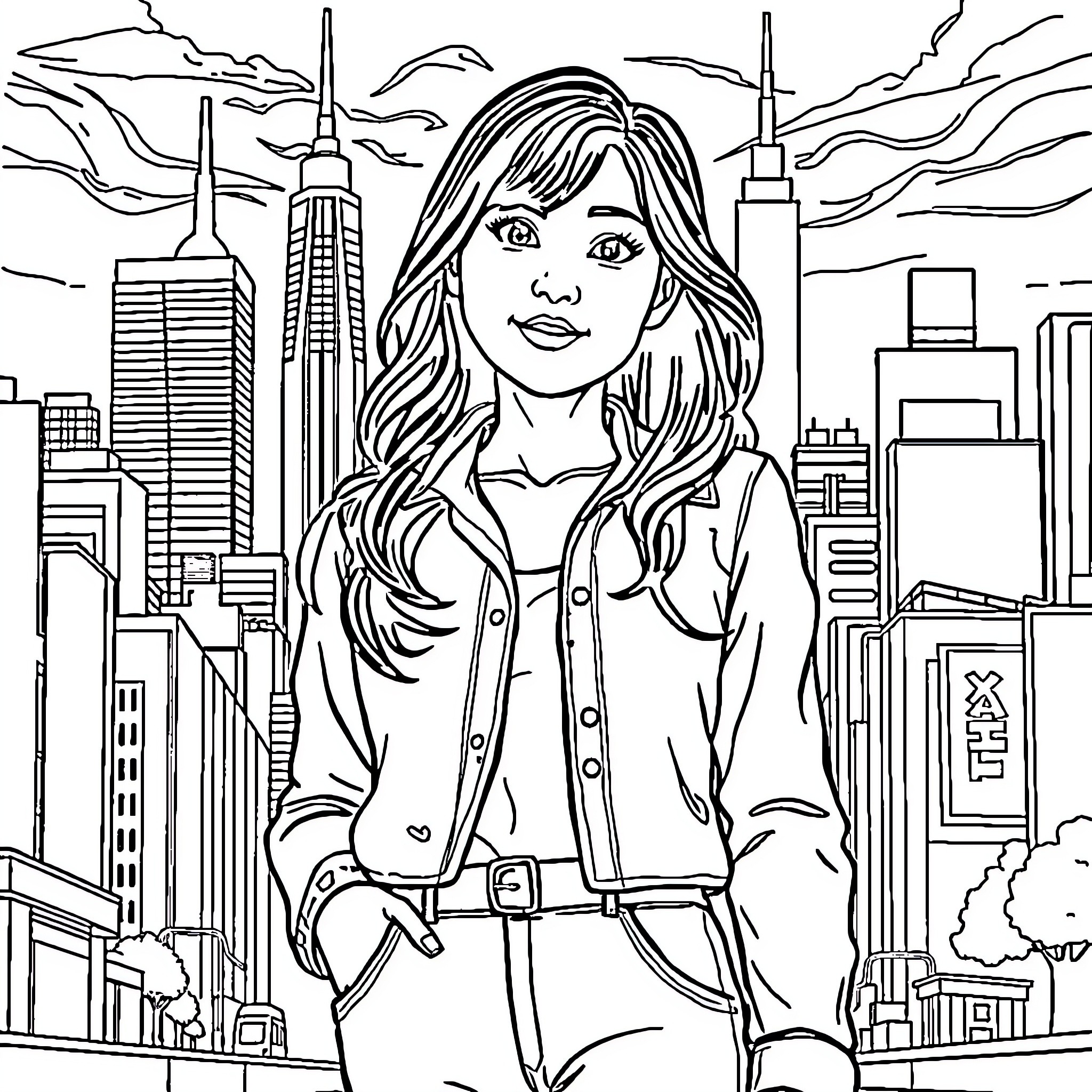 Best Jentry Chau Coloring Pages (Free Printable PDF)