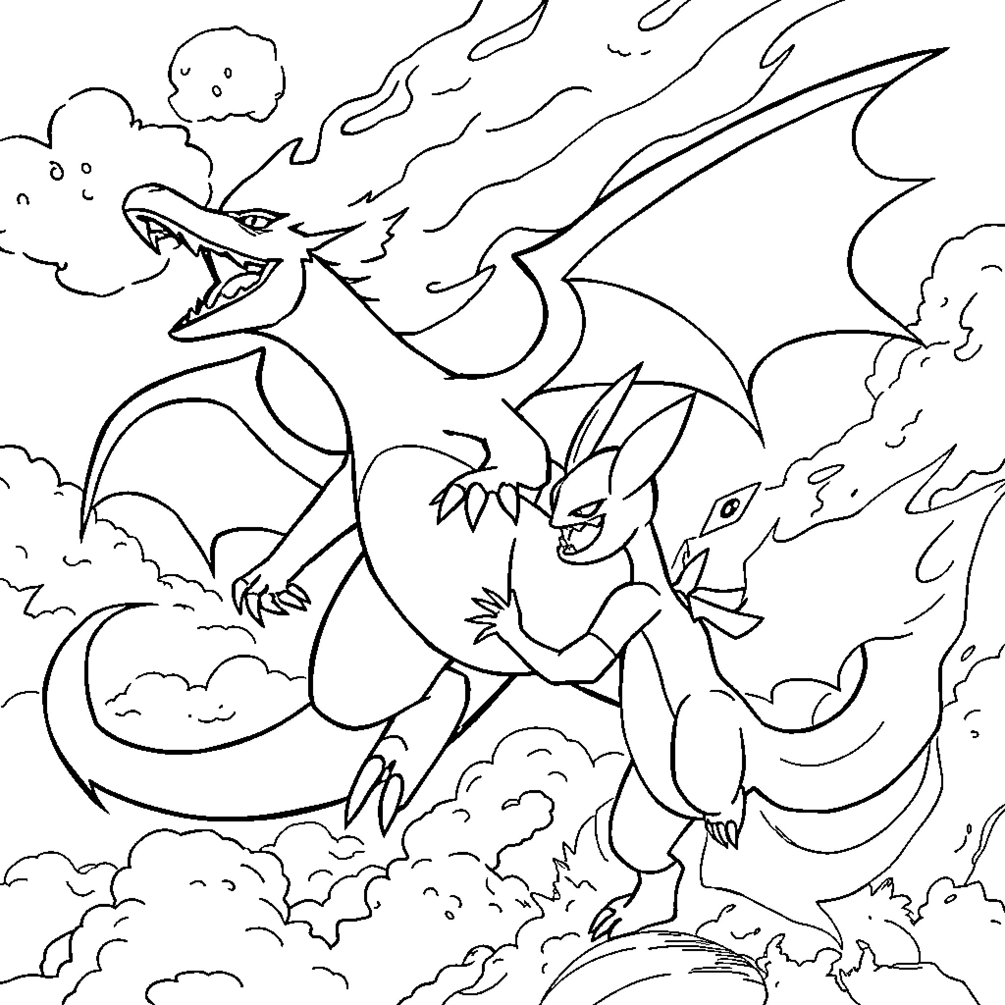 Best Charizard Coloring Pages (Free Printable PDF)