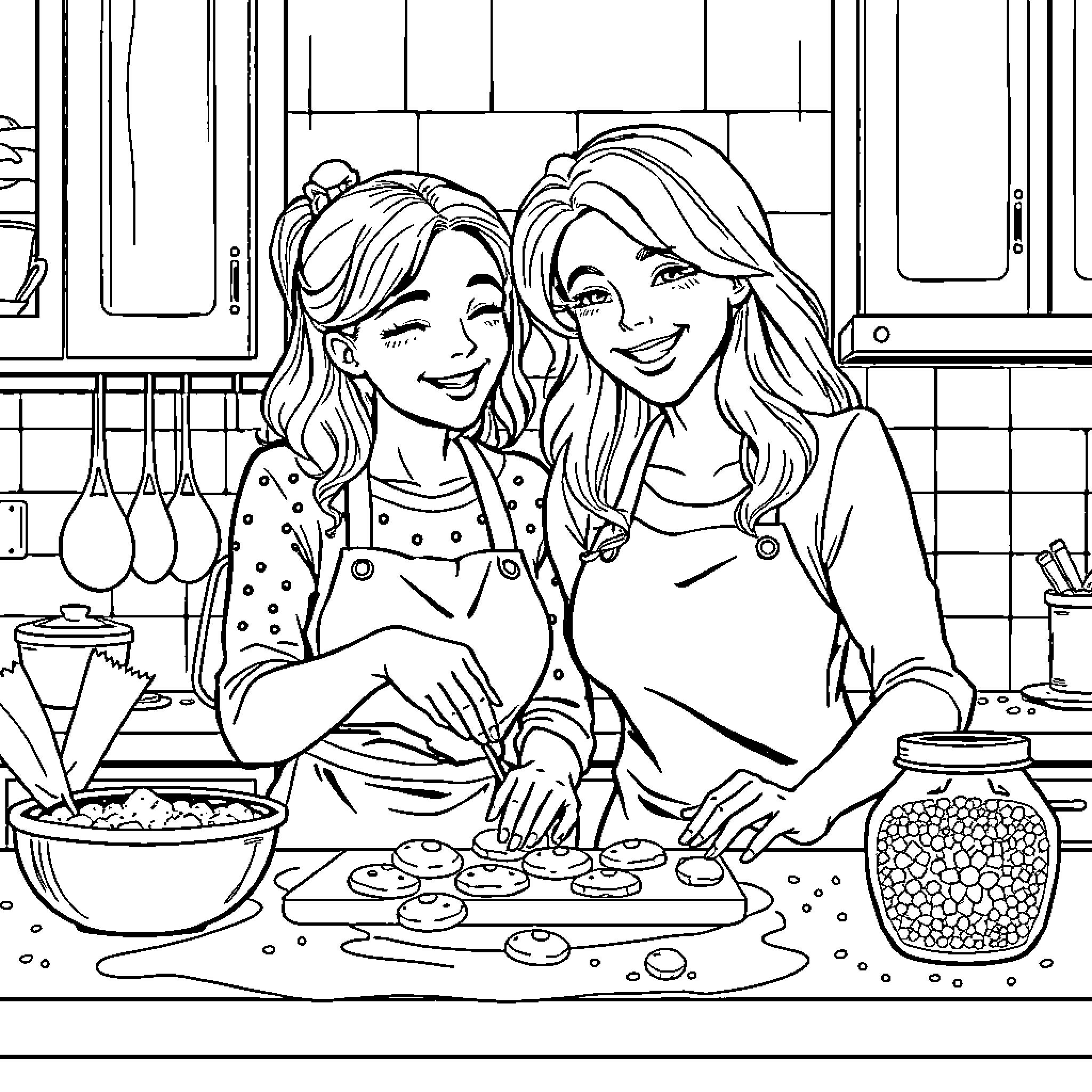 Best Mom Coloring Pages (Free Printable PDF)