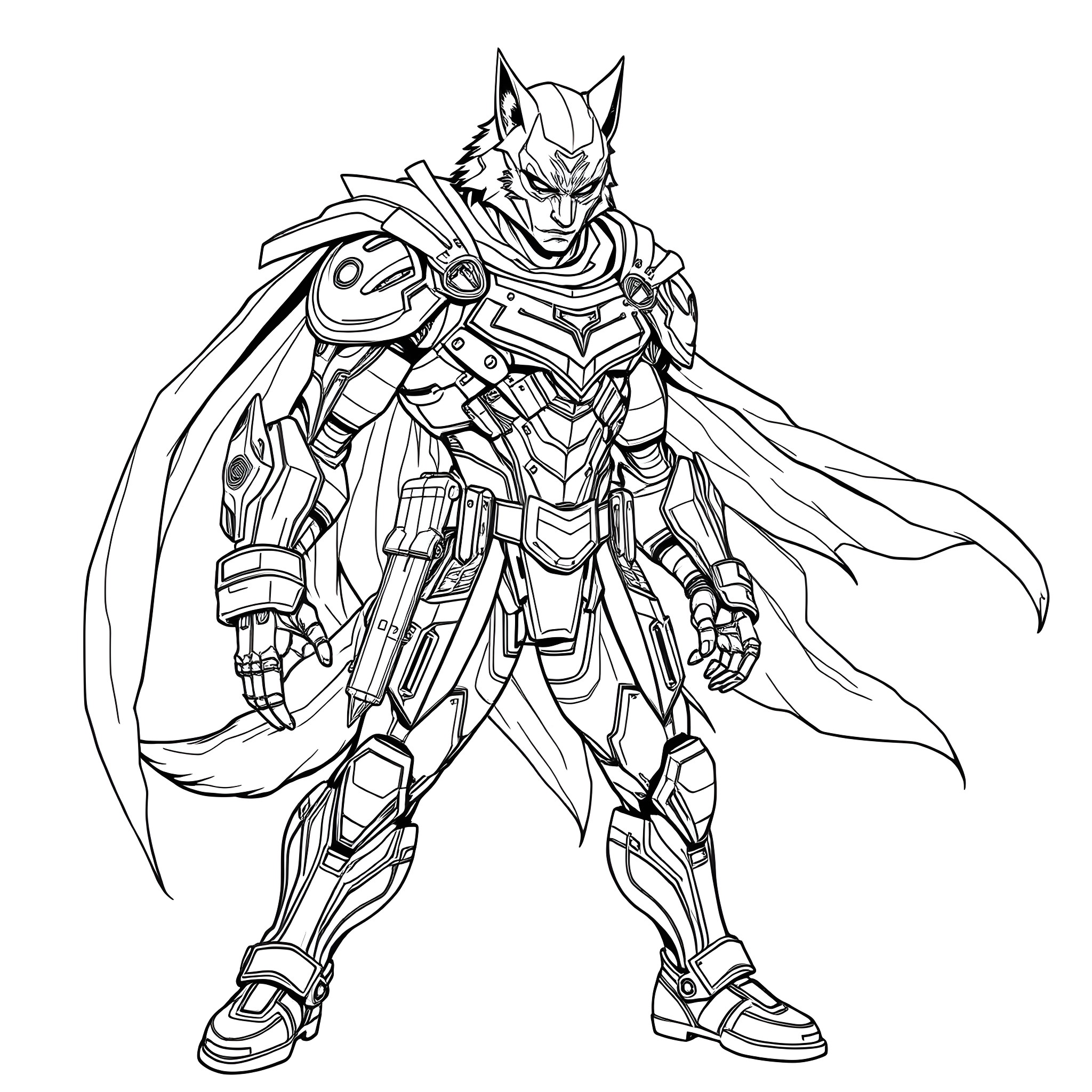 Best Superhero Coloring Pages (Free Printable PDF)
