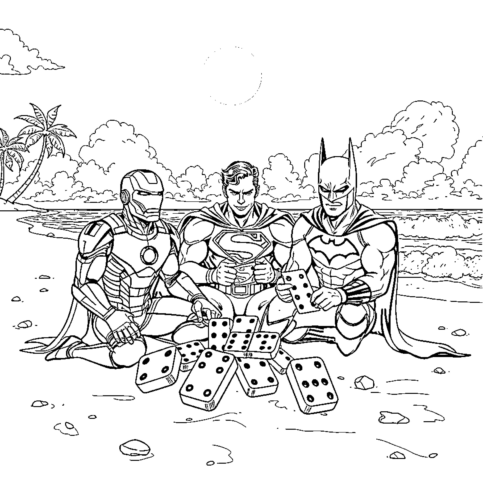 Best Superhero Coloring Pages (Free Printable PDF)