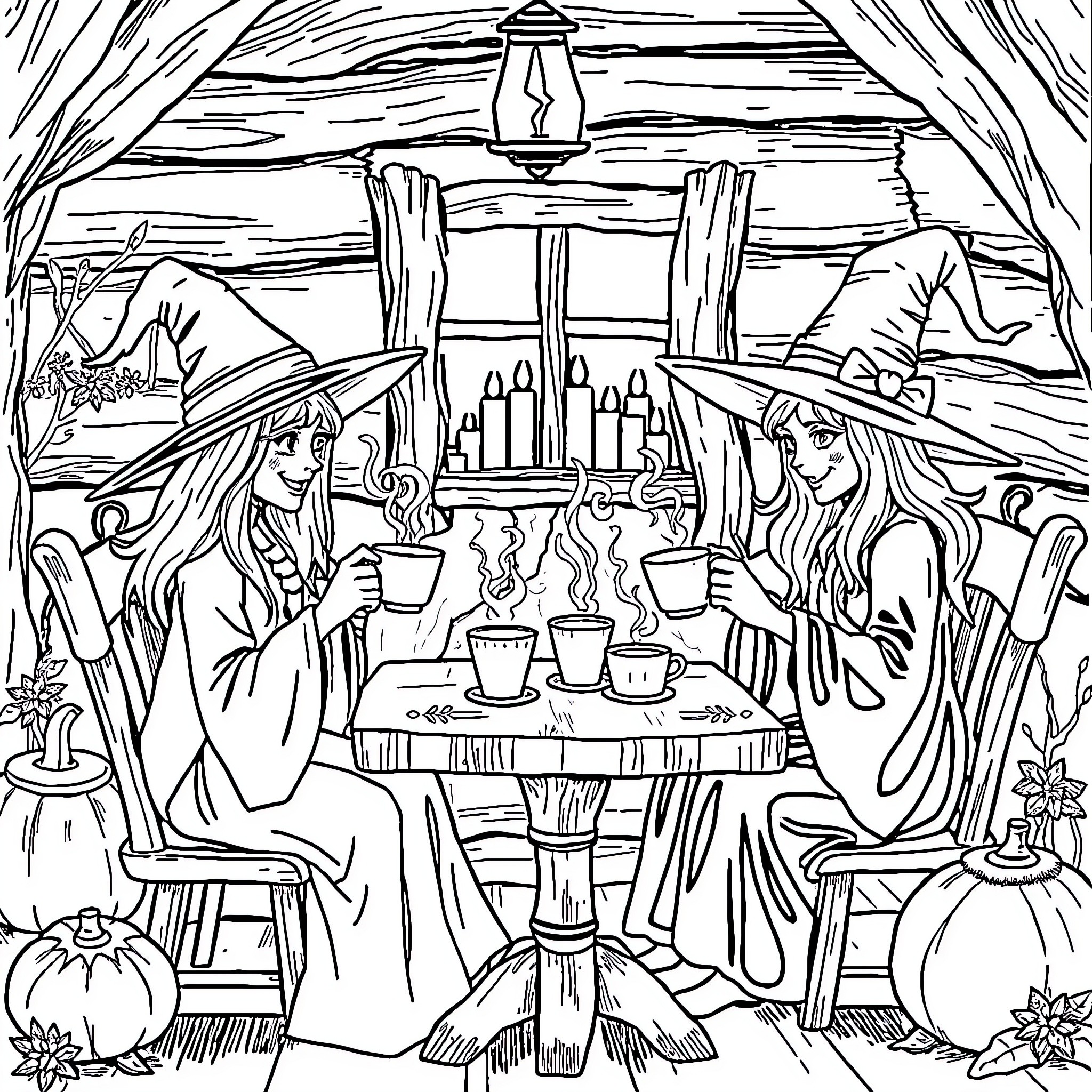 Best Witch Coloring Pages (Free Printable PDF)