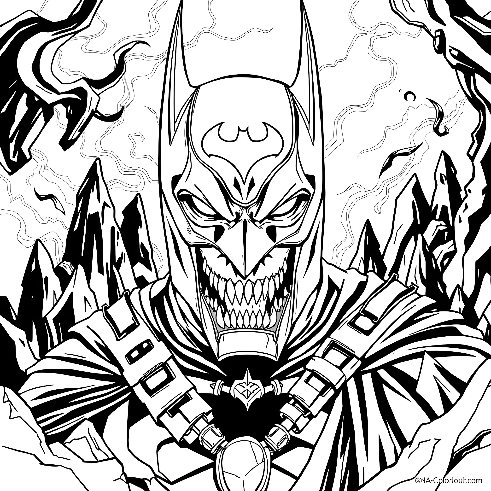 158 Best Batman Coloring Pages (Free Printable PDFs)