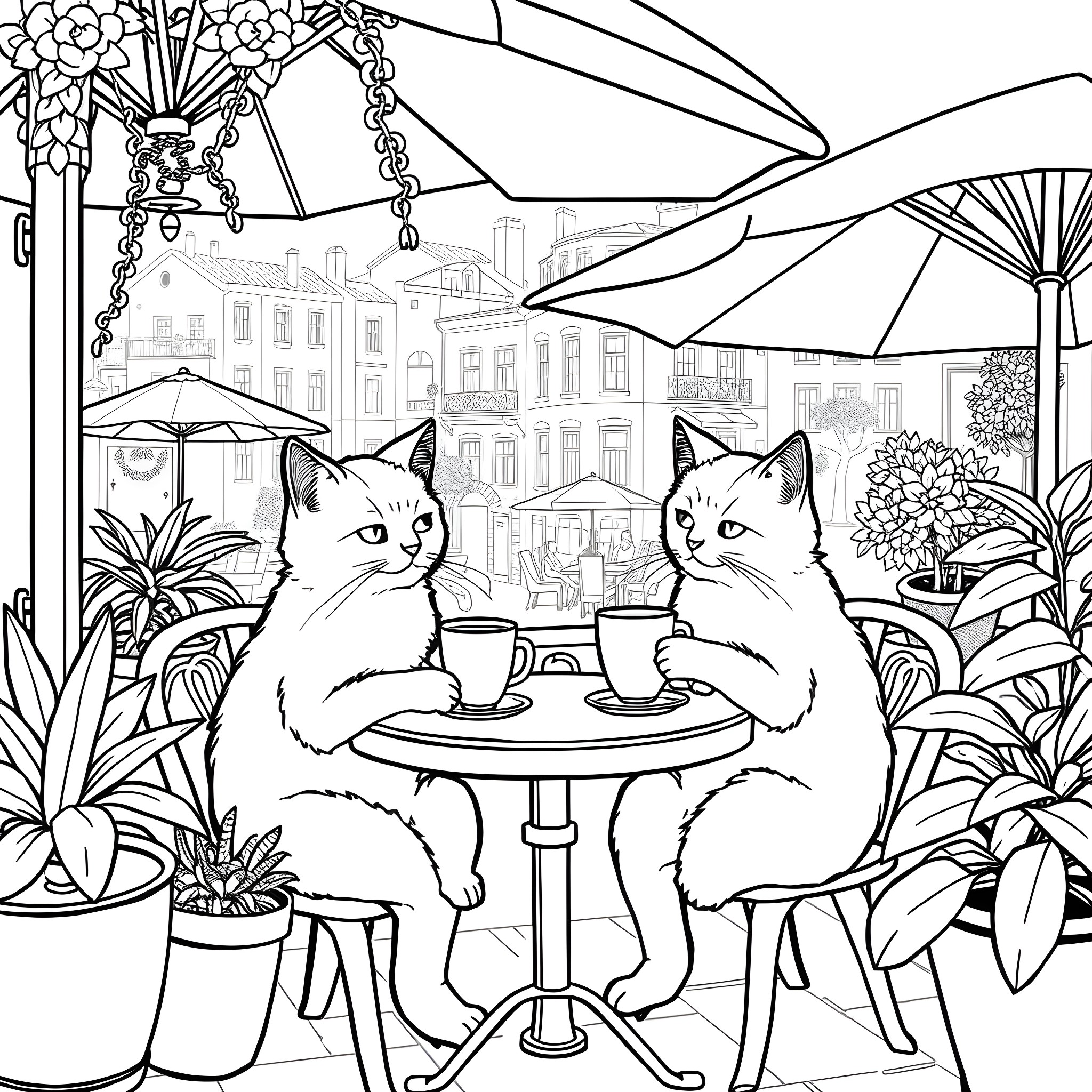103 Best Cat Coloring Pages (Free Printable PDFs)