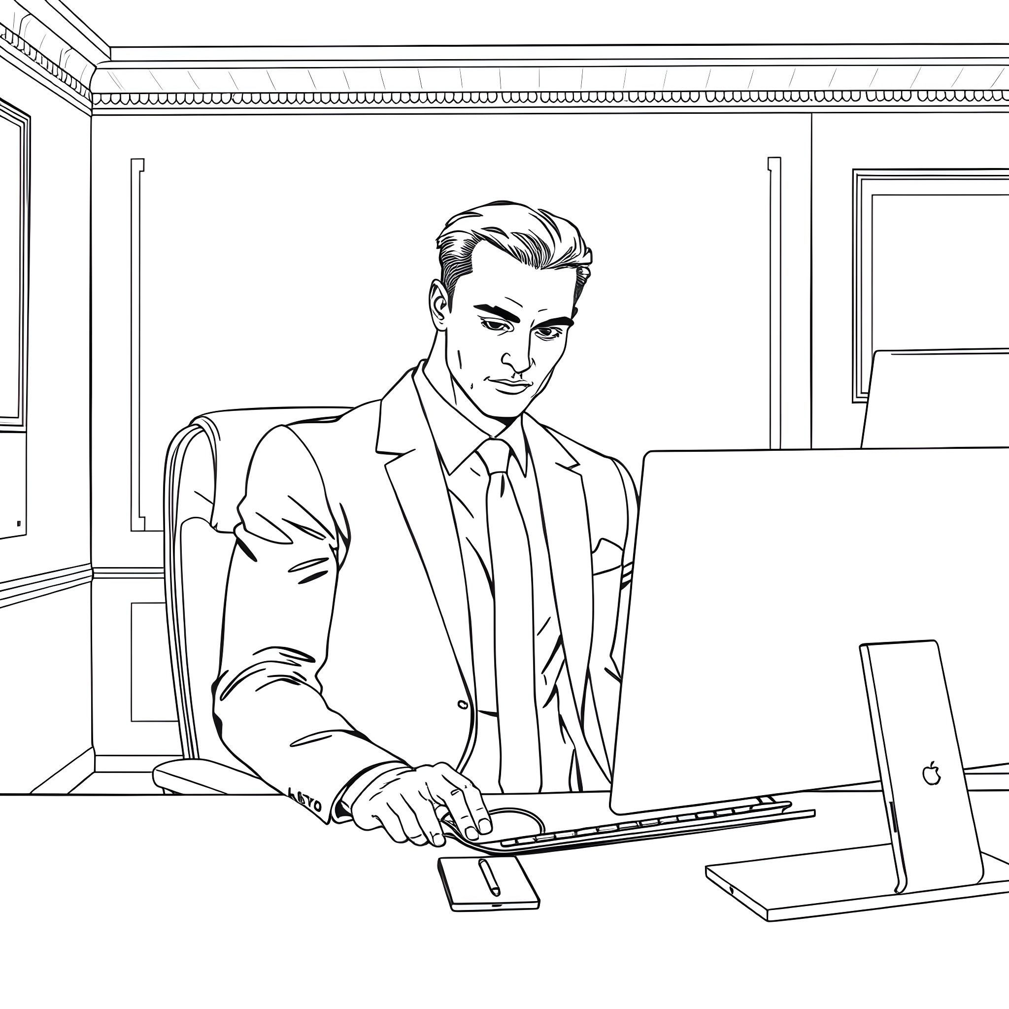 149 Best Man Coloring Pages (Free Printable PDFs)
