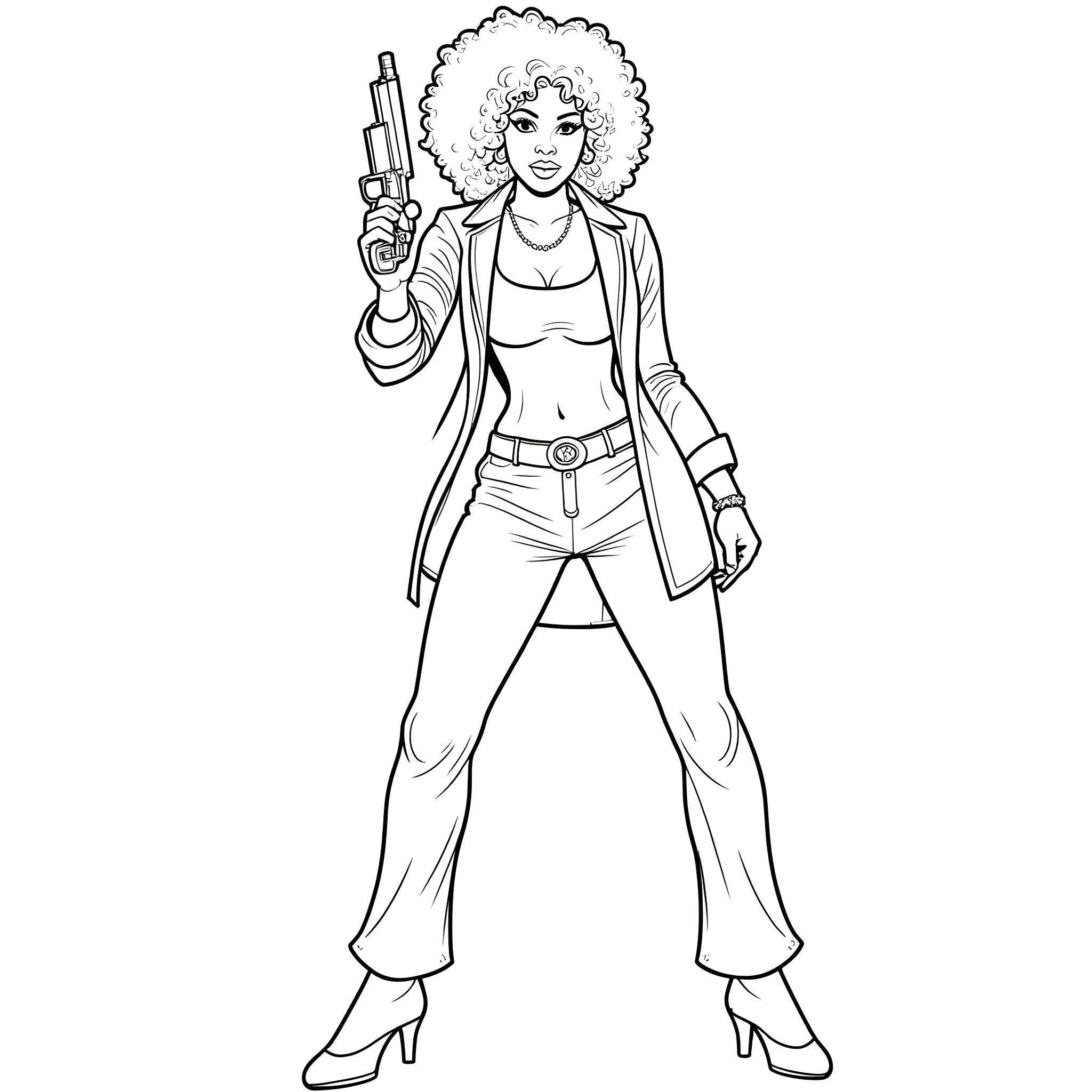 Best Pam Grier Coloring Pages (Free Printable PDF)
