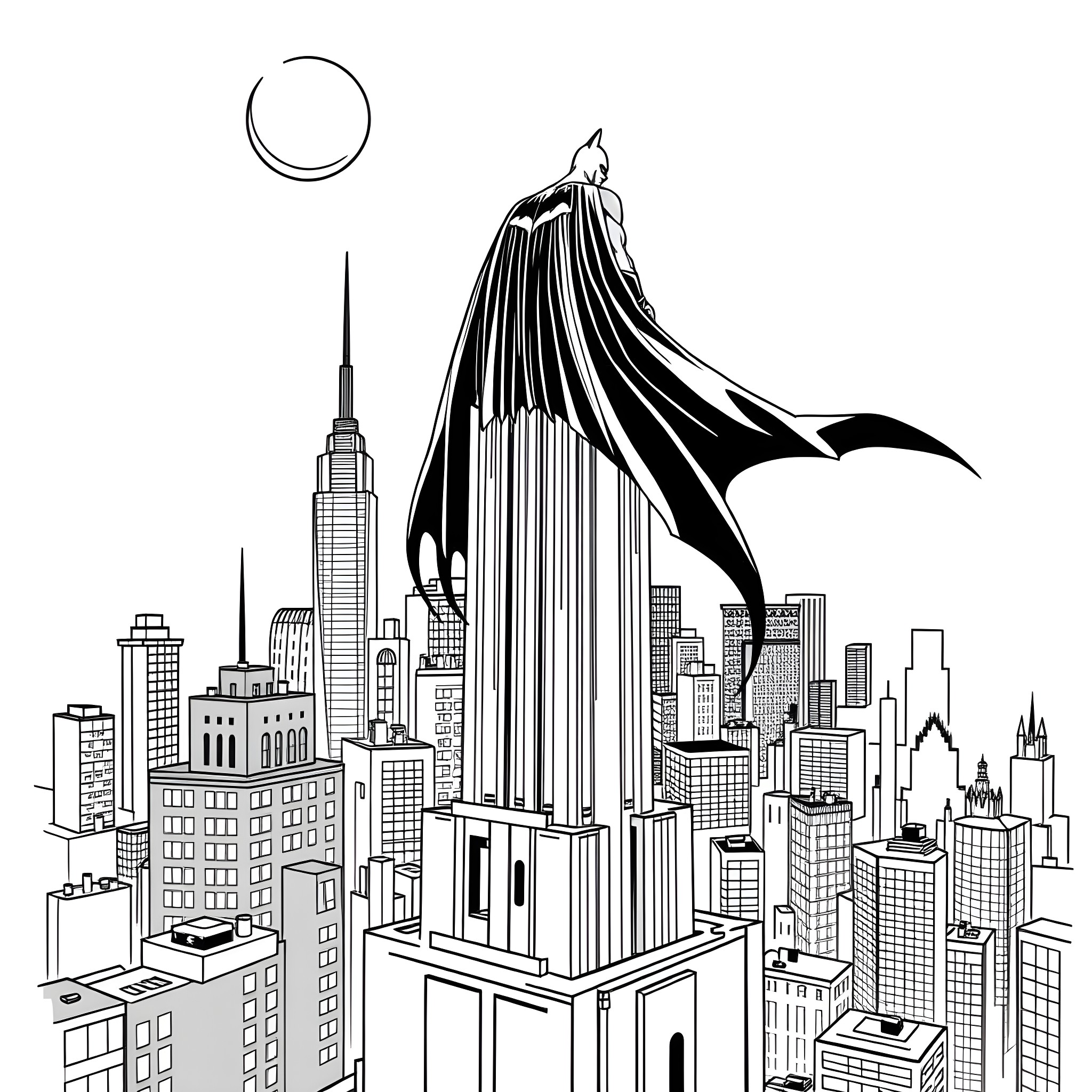158 Best Batman Coloring Pages (Free Printable PDFs)