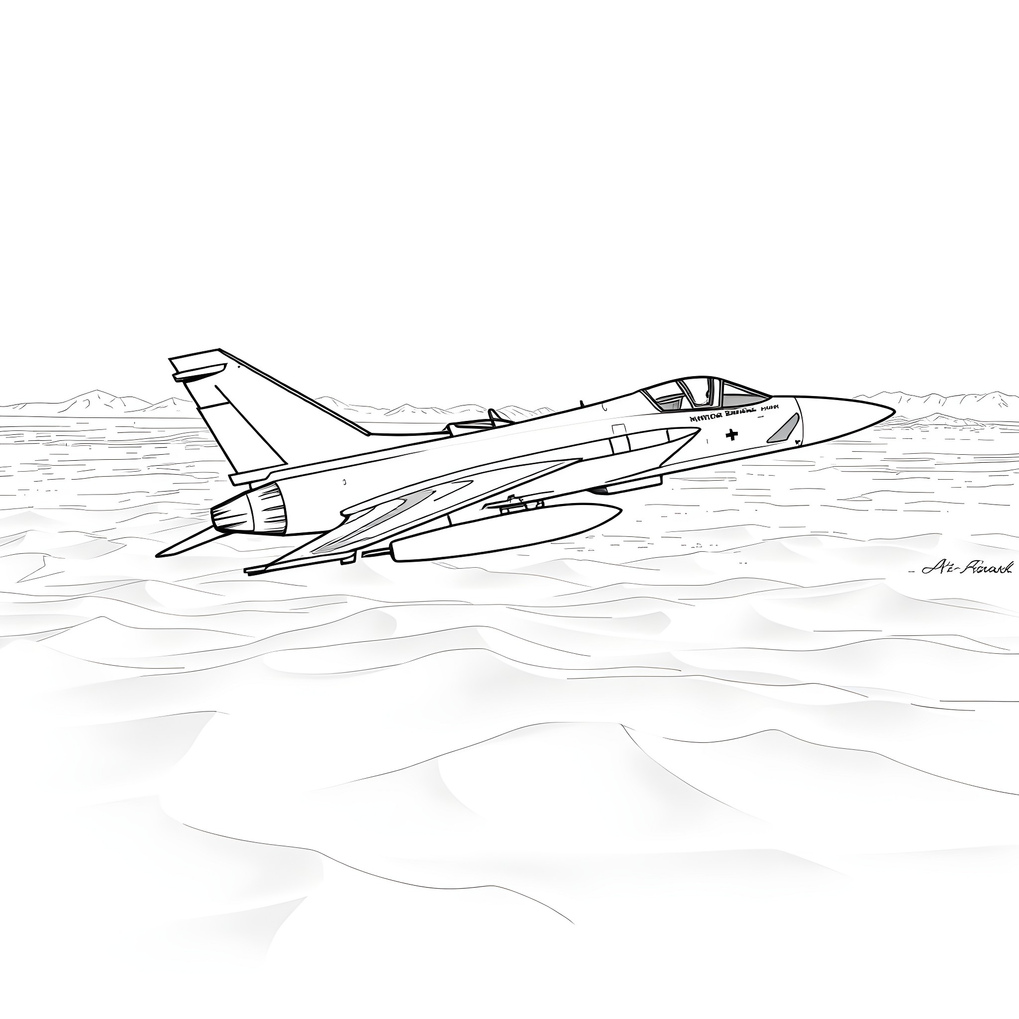 17 Best Jet Coloring Pages (Free Printable PDFs)