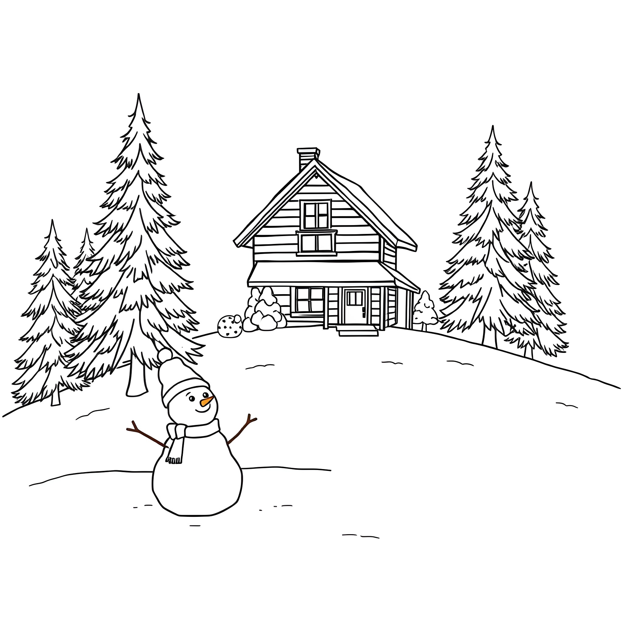 13 Best Snowman Coloring Pages (Free Printable PDFs)