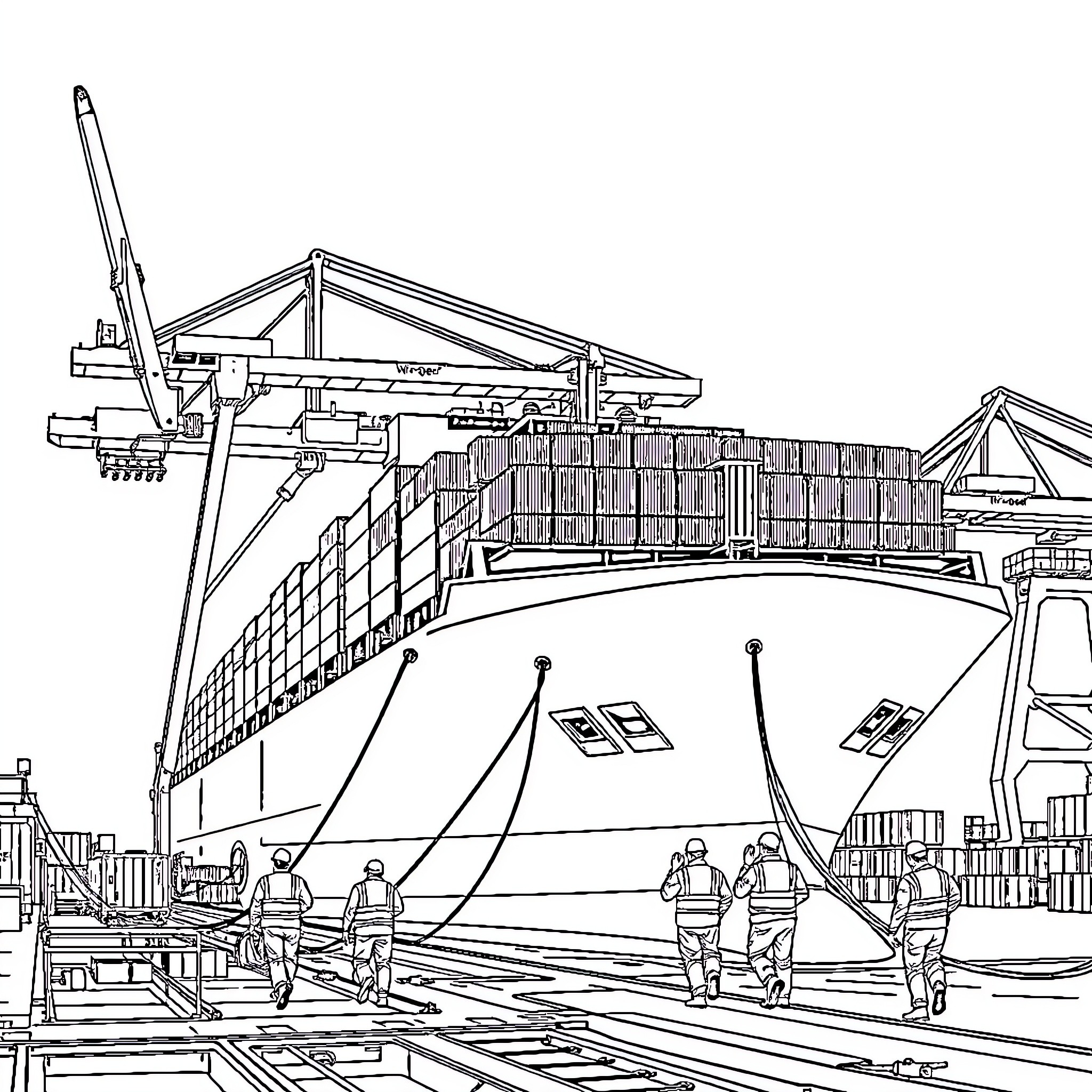 2 Best Shipping Container Coloring Pages (Free Printable PDFs)