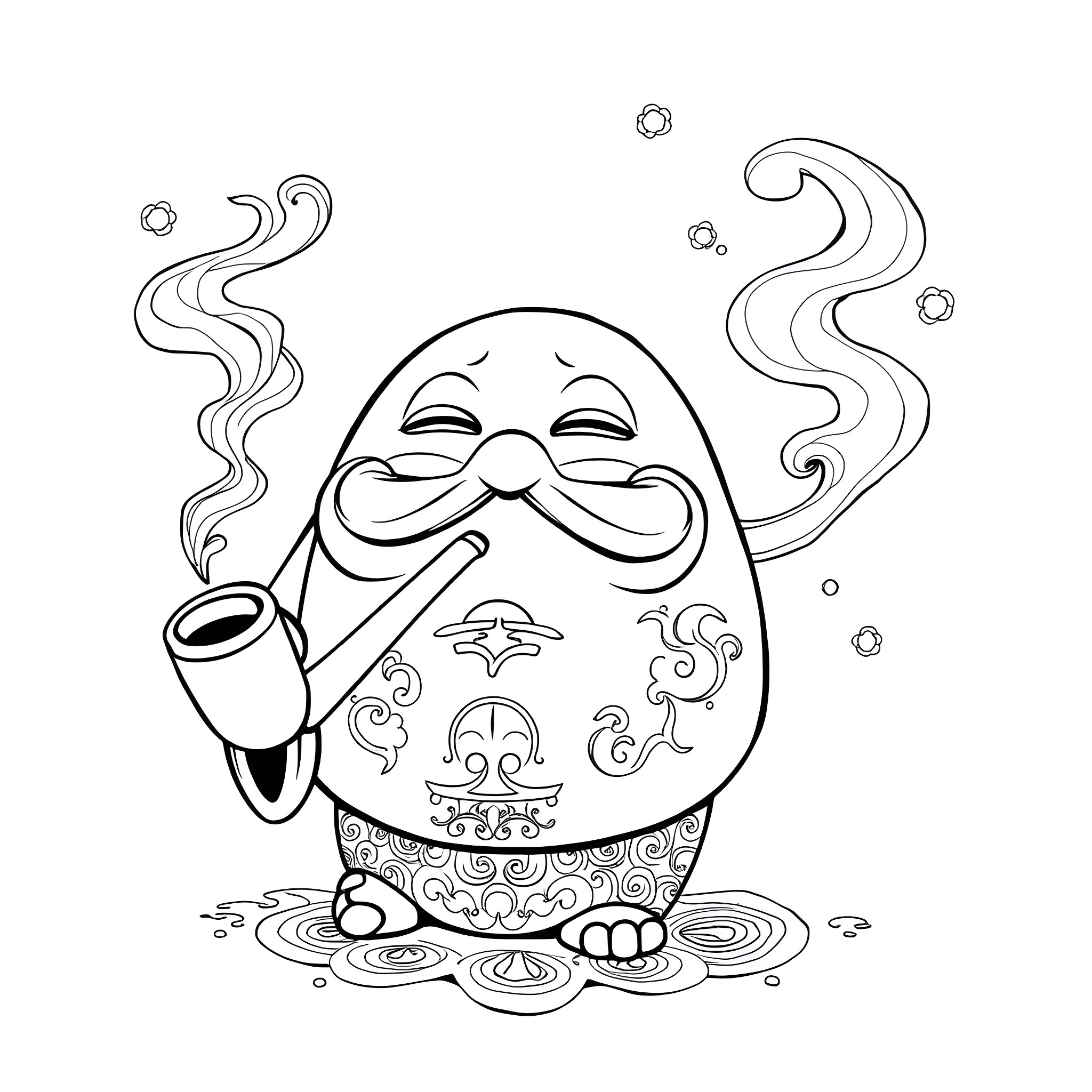 1 Best Daruma Doll Coloring Pages (Free Printable PDFs)